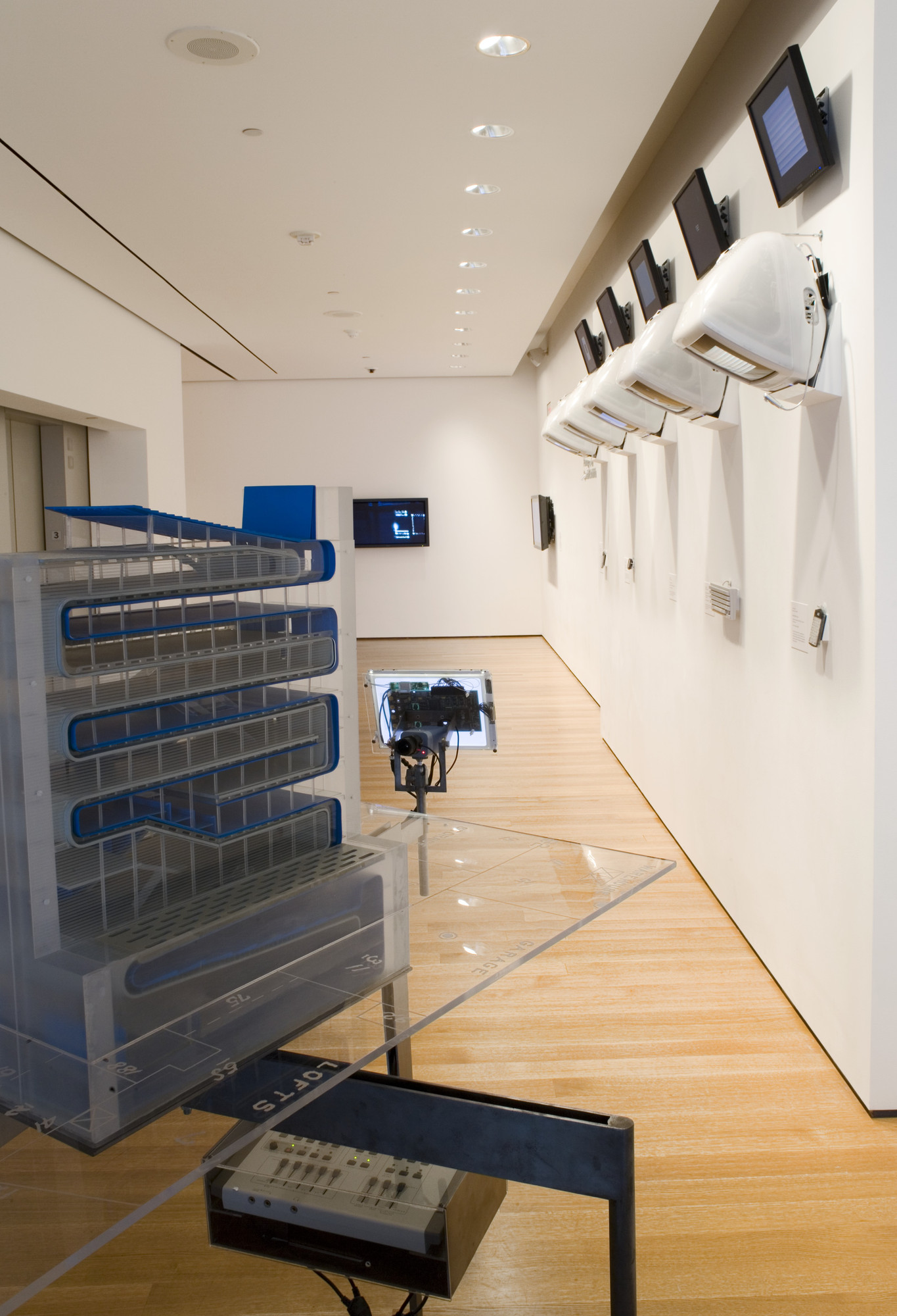 Installation view of the exhibition "Digitally Mastered: Recent ...