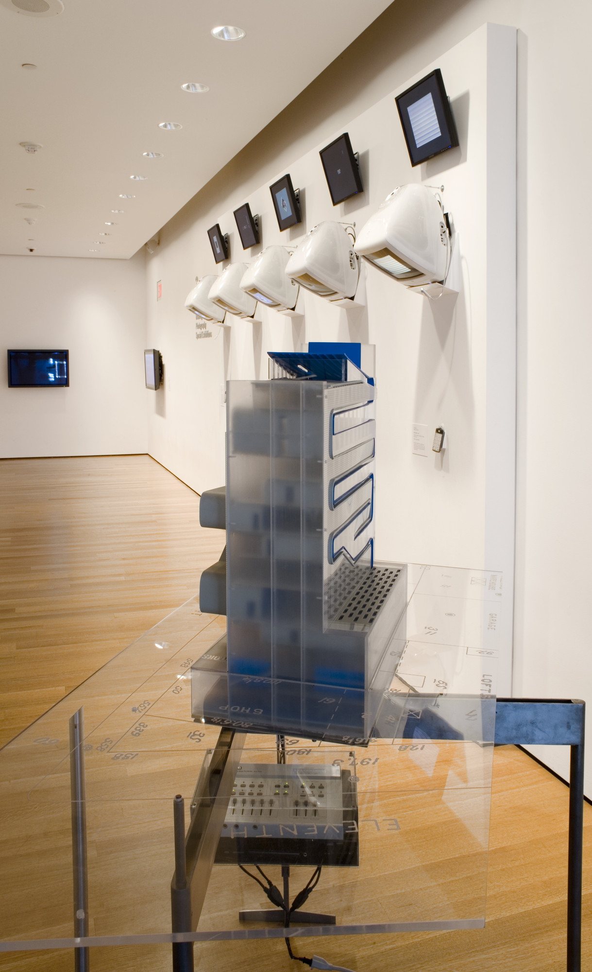 Installation view of the exhibition "Digitally Mastered: Recent ...