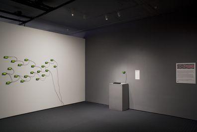 Rafael Lozano-Hemmer. 33 Questions Per Minute. 2000 | MoMA