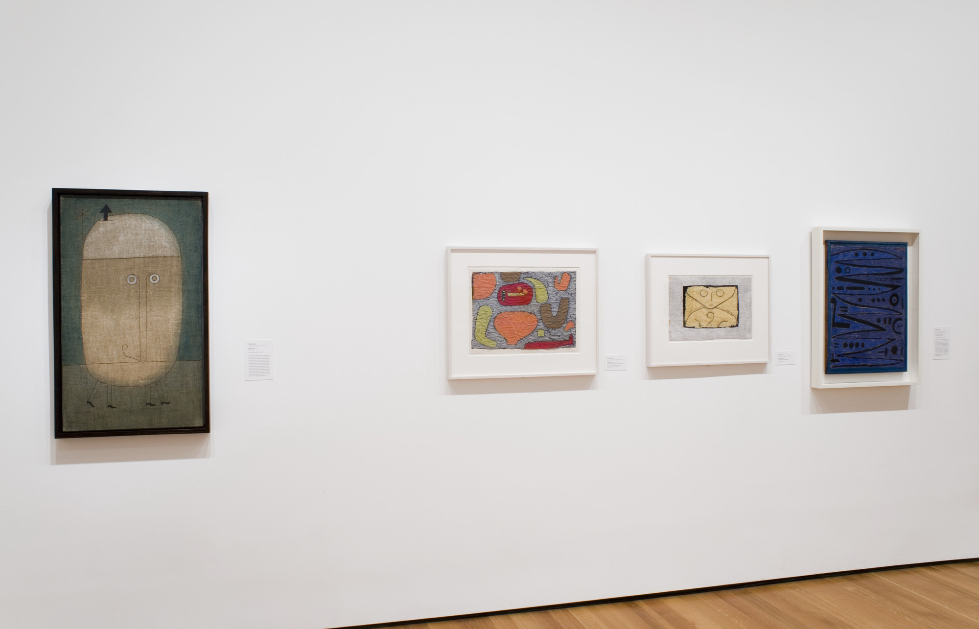 Installation view of the exhibition "Focus: Paul Klee" | MoMA