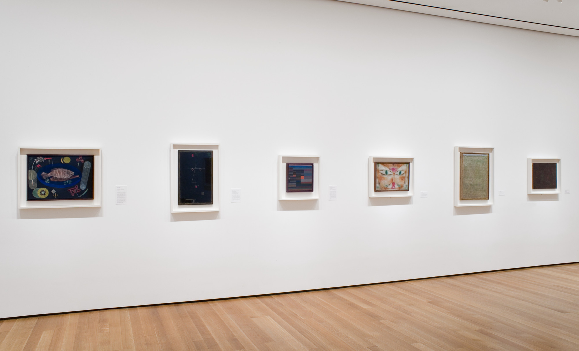 Installation view of the exhibition "Focus: Paul Klee" | MoMA