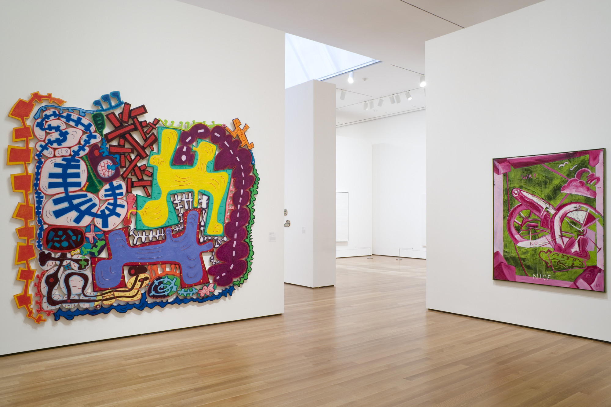 Installation view of the exhibition "What is Painting: Contemporary Art ...