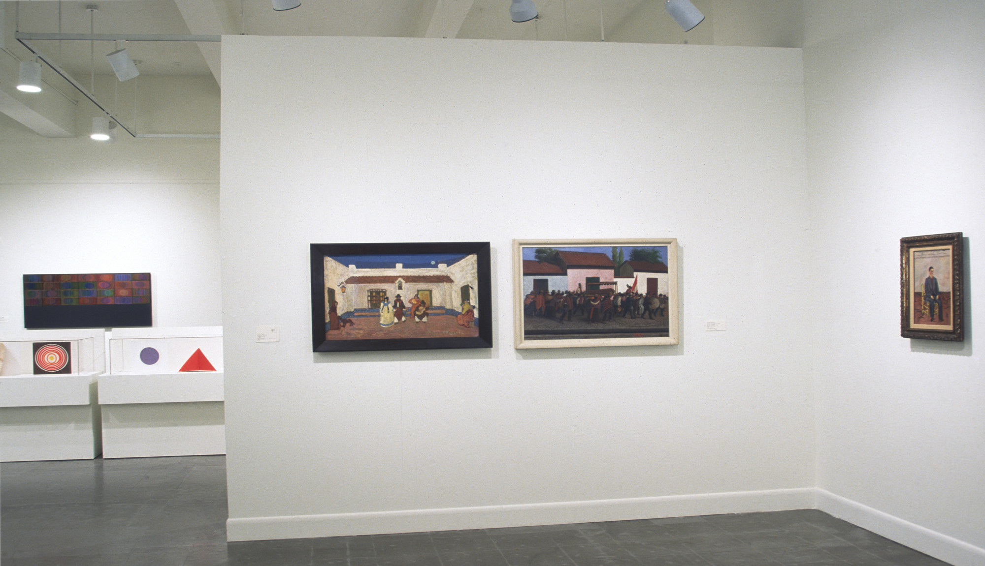 Installation view of the exhibition "MoMA at El Museo: Latin American ...