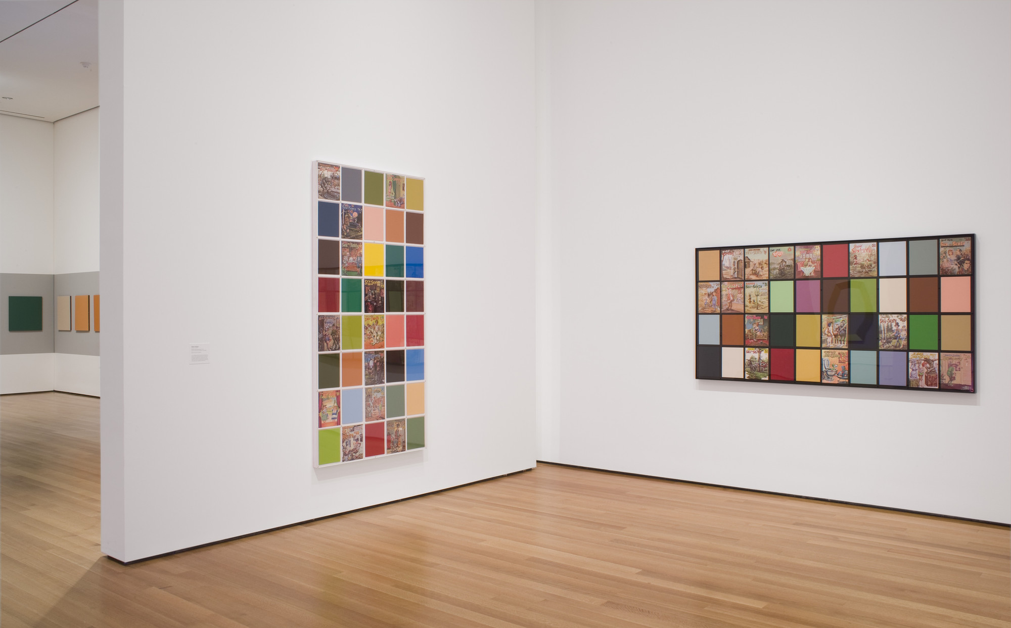 Installation view of the exhibition "Color Chart: Reinventing Color ...