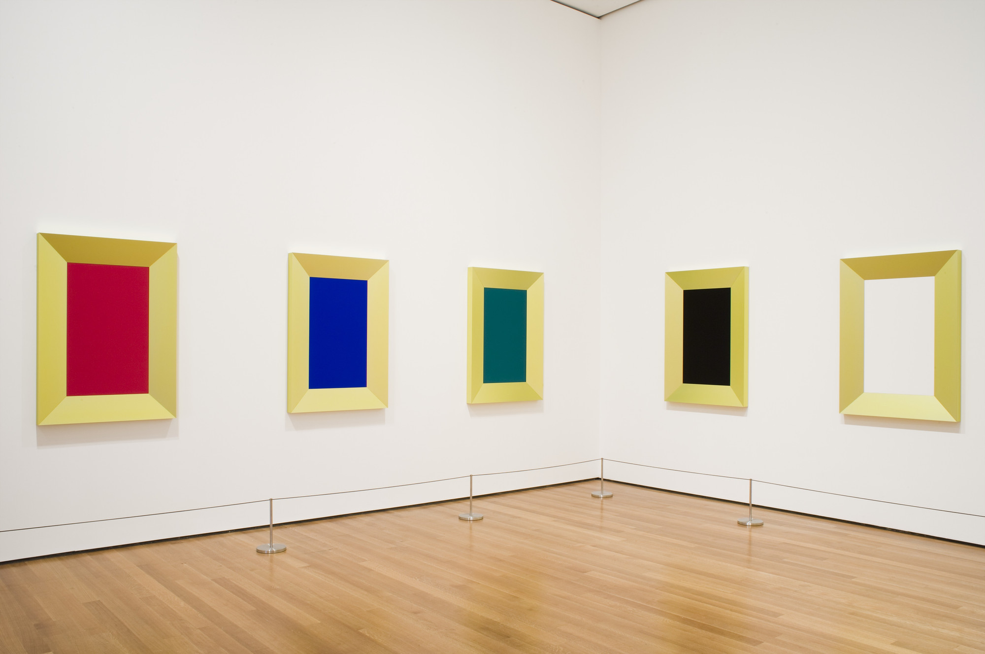 Installation view of the exhibition "Color Chart: Reinventing Color ...