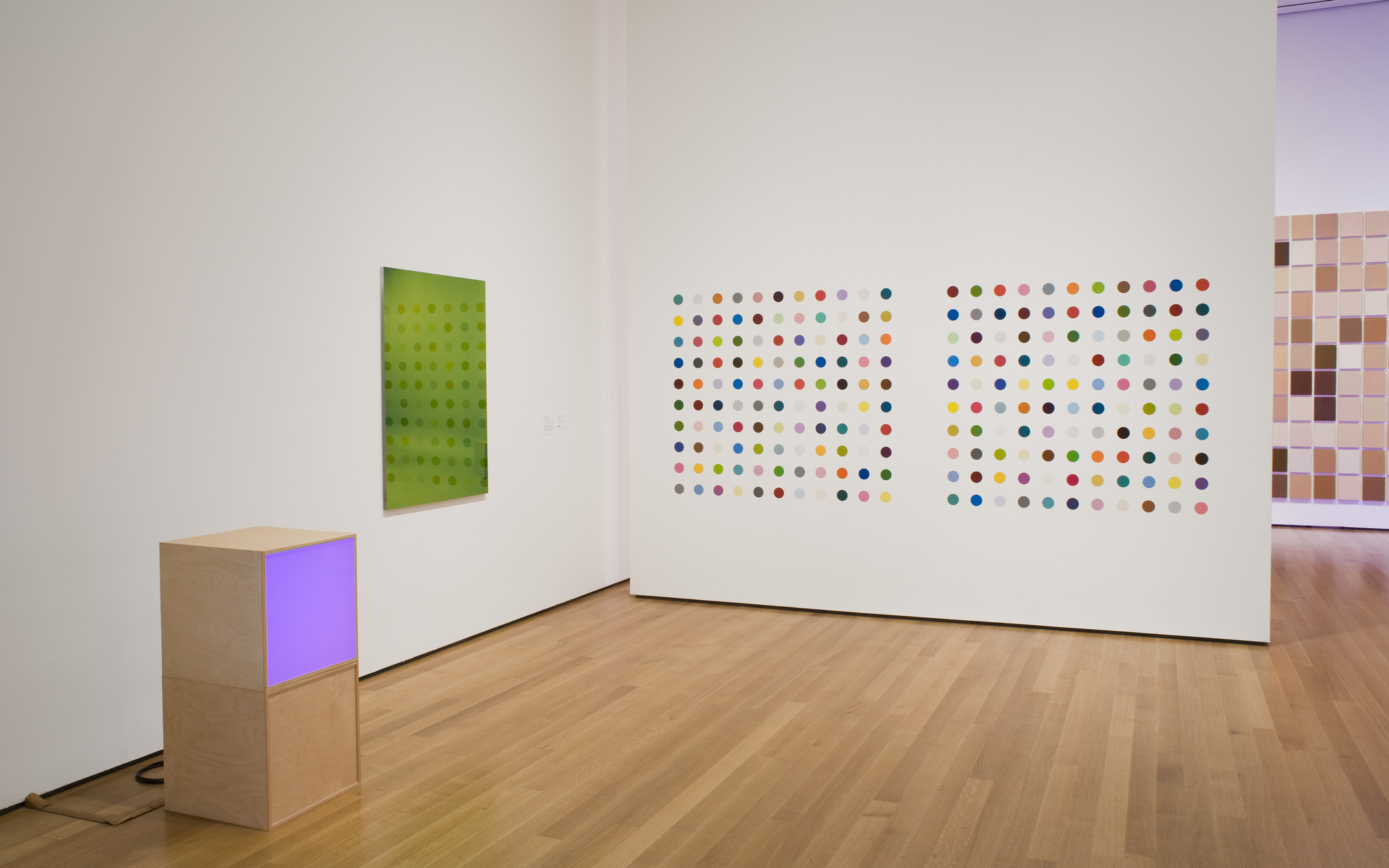 Installation view of the exhibition "Color Chart: Reinventing Color ...