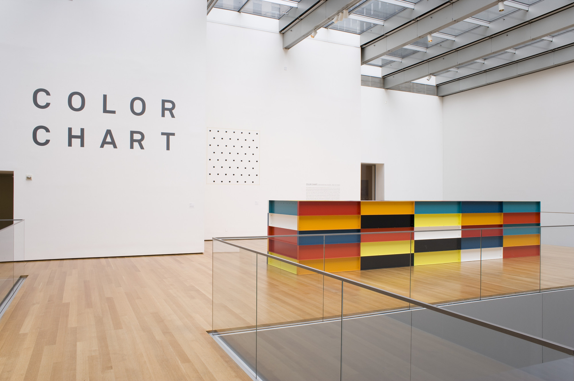 Installation view of the exhibition "Color Chart: Reinventing Color ...