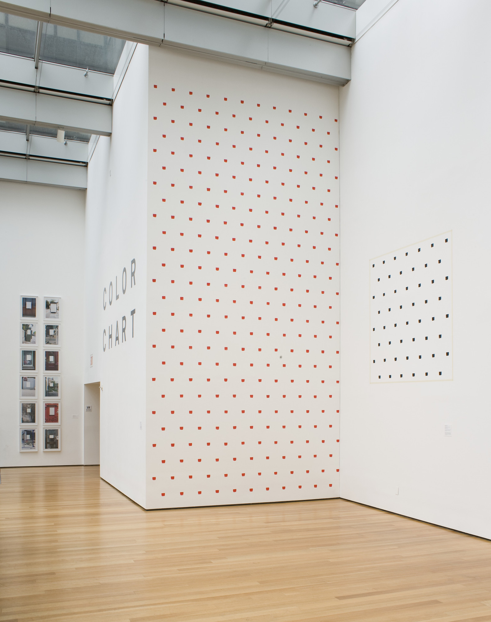 Installation view of the exhibition "Color Chart: Reinventing Color ...