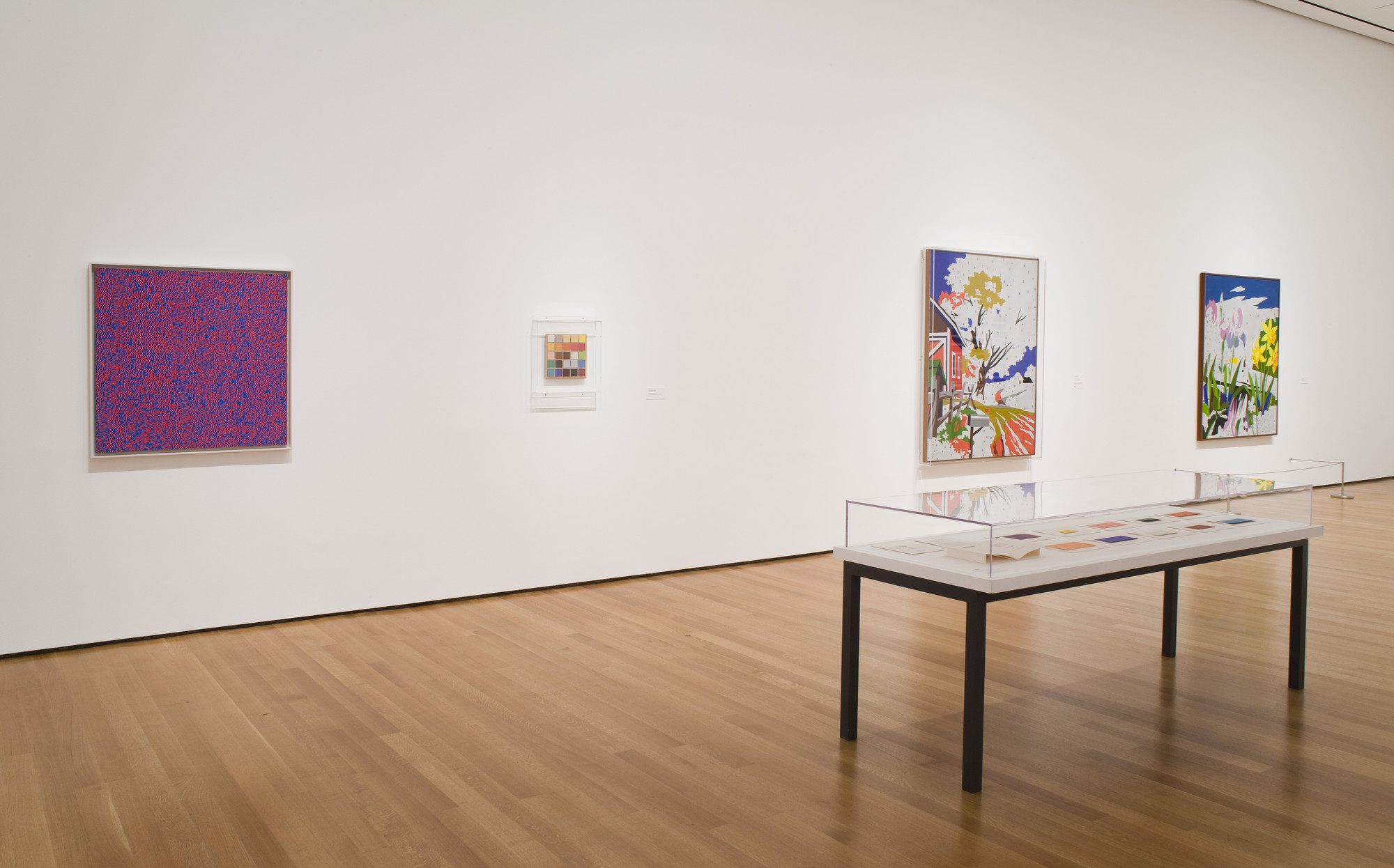 Installation view of the exhibition "Color Chart: Reinventing Color ...