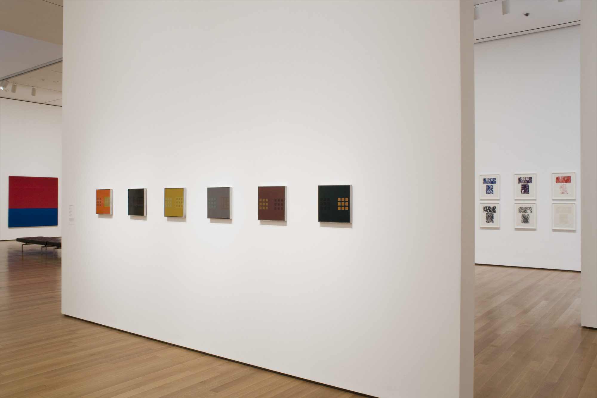 Installation view of the exhibition "Color Chart: Reinventing Color ...