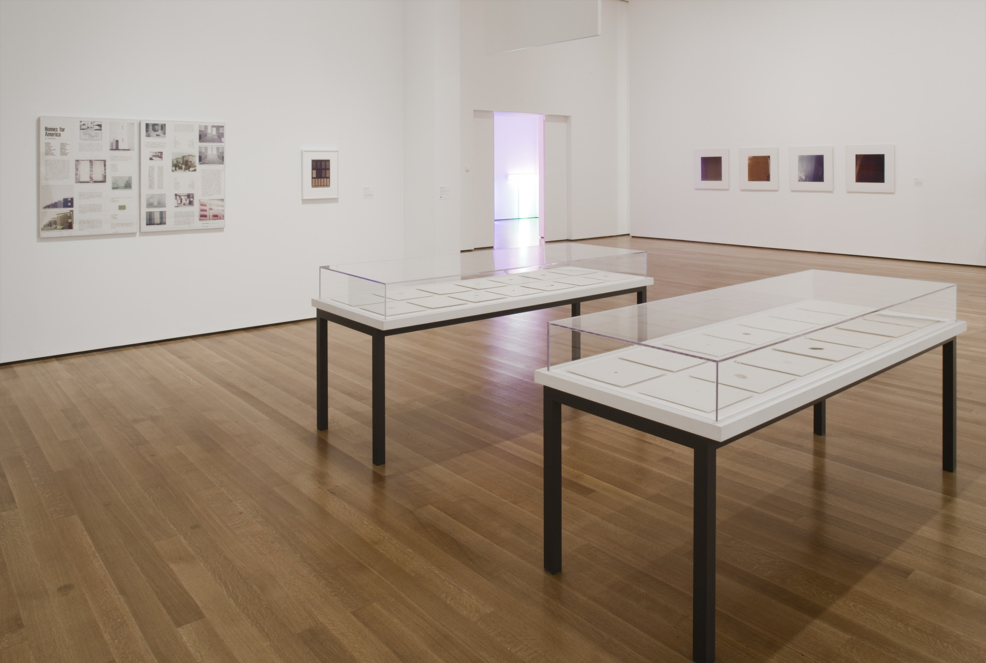 Installation view of the exhibition "Color Chart: Reinventing Color ...