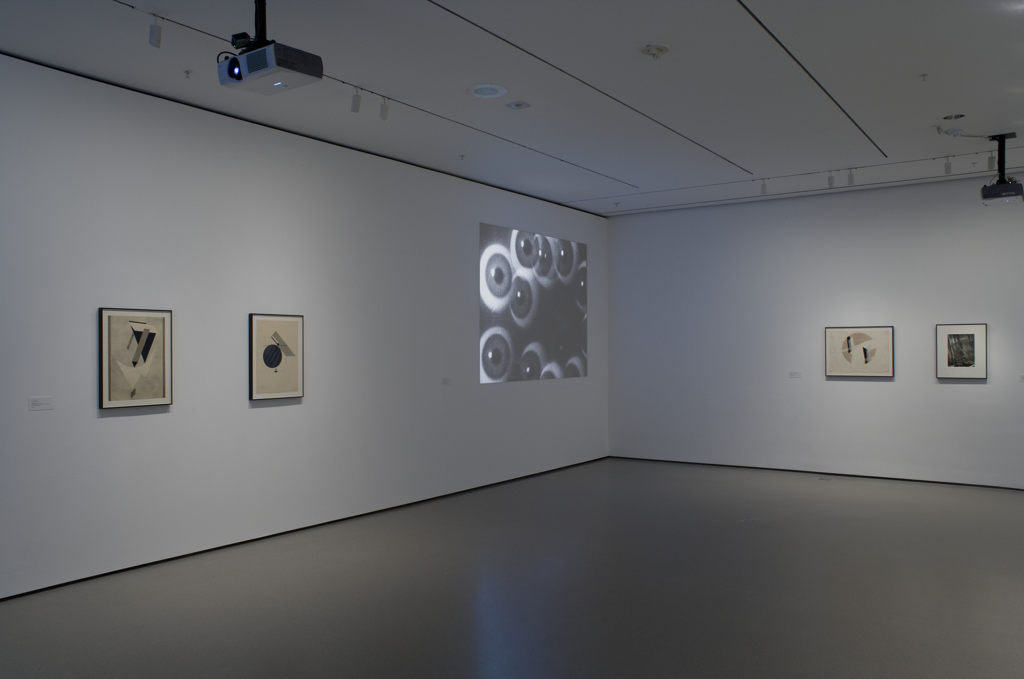 Installation view of the exhibition "Geometry of Motion, 1920s/1970s ...