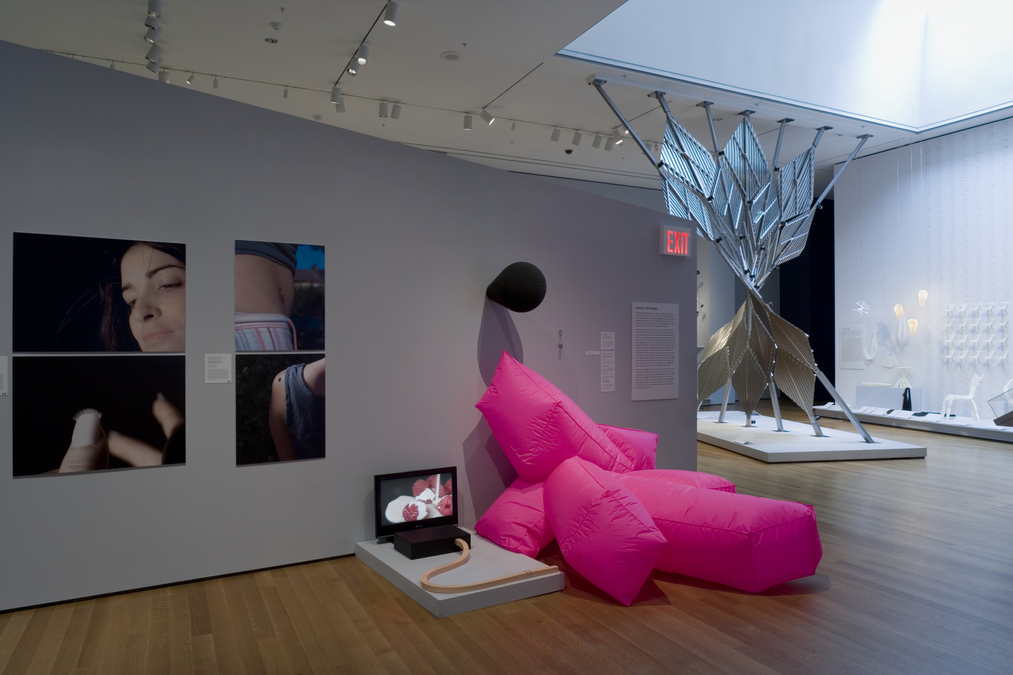 Installation view of the exhibition "Design and the Elastic Mind" | MoMA
