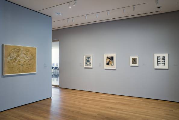 Jean (Hans) Arp. Untitled (Collage with Squares Arranged according to ...