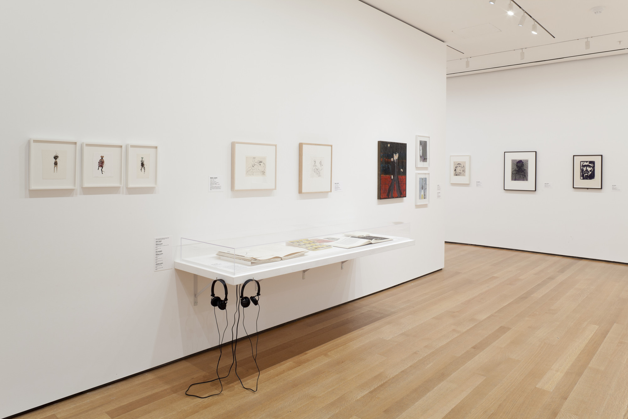 Installation view of the exhibition "Printin,'" in conjunction with the ...