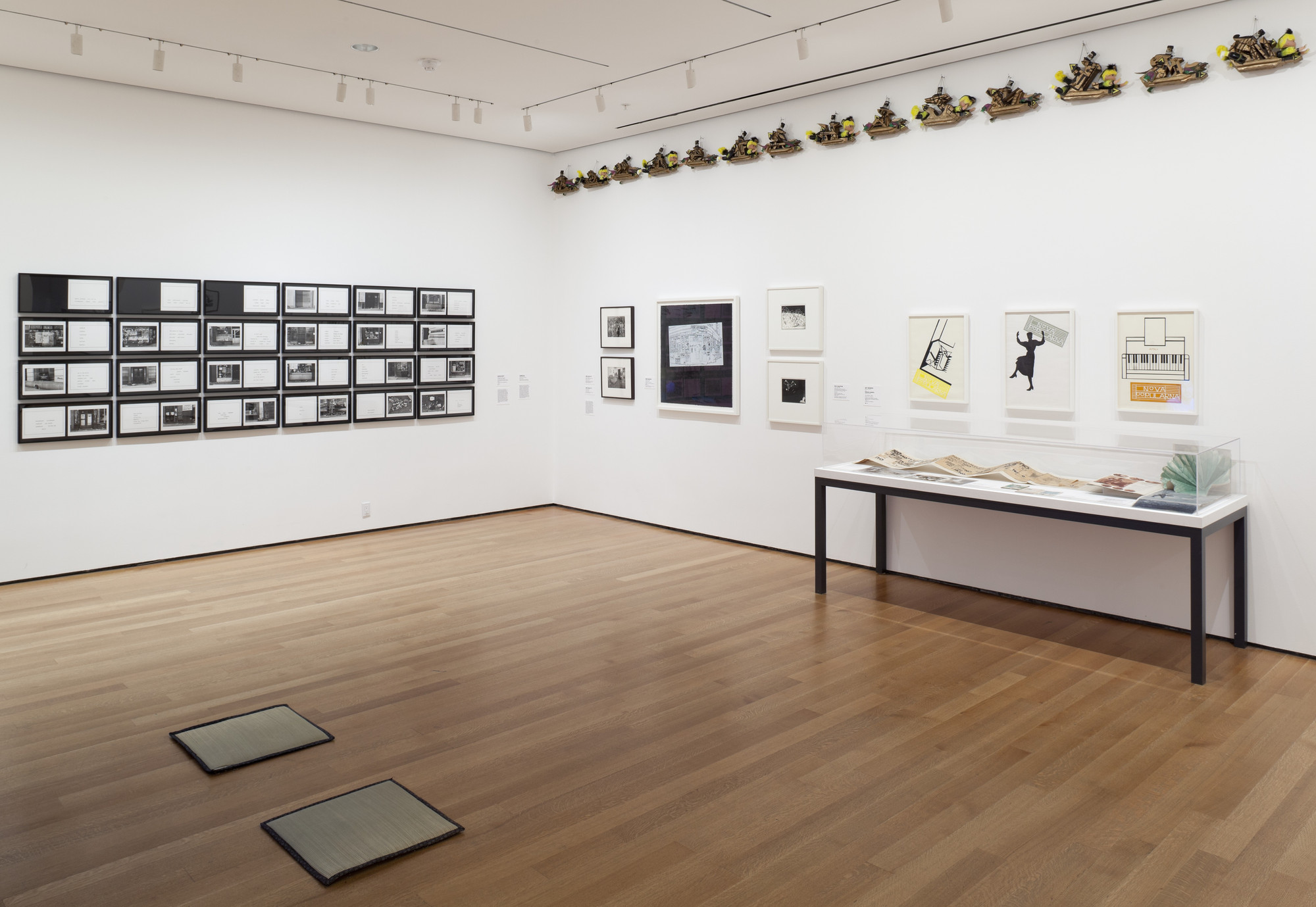 Installation view of the exhibition "Printin,'" in conjunction with the ...