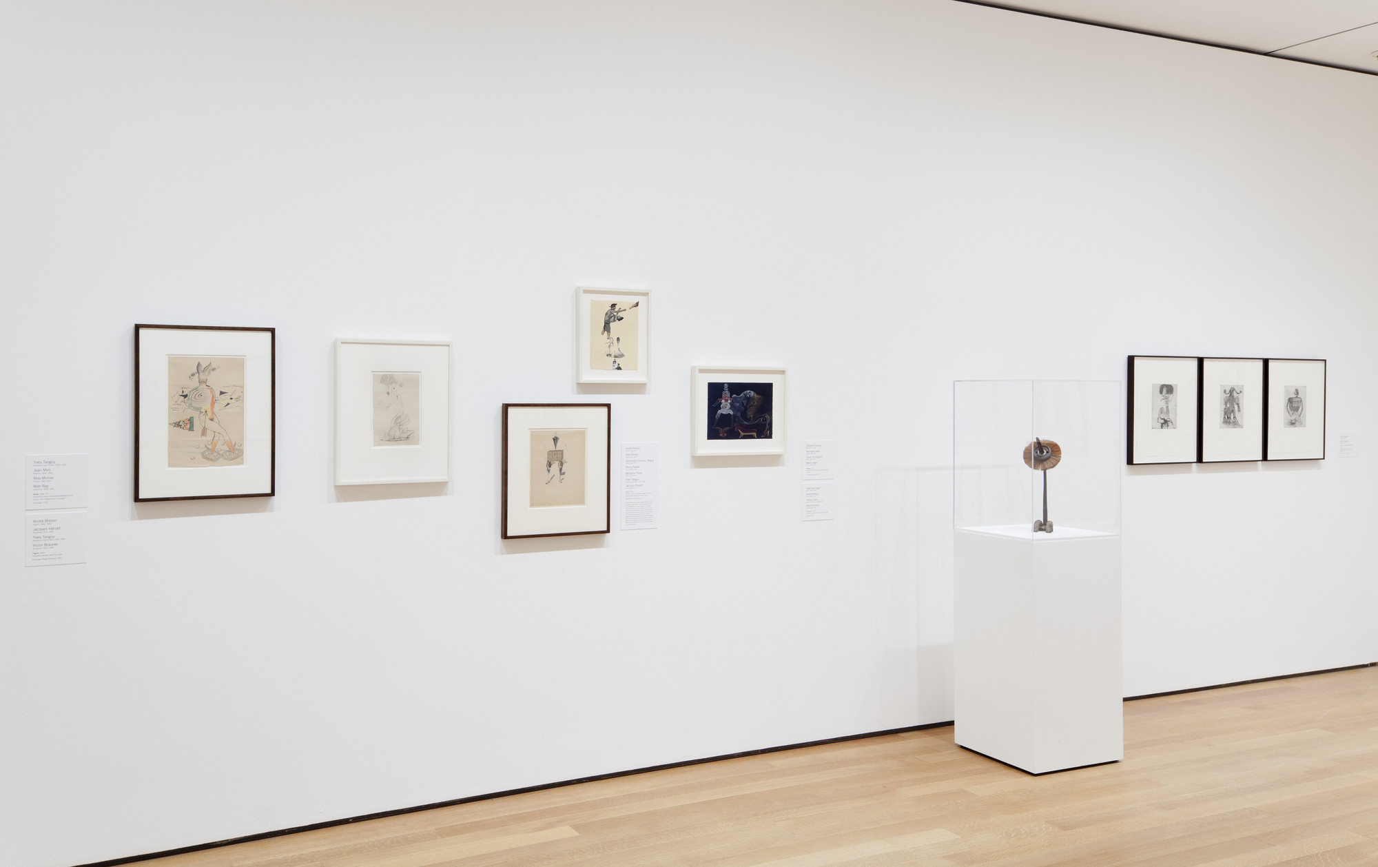 Installation view of the exhibition "Exquisite Corpses: Drawing and ...