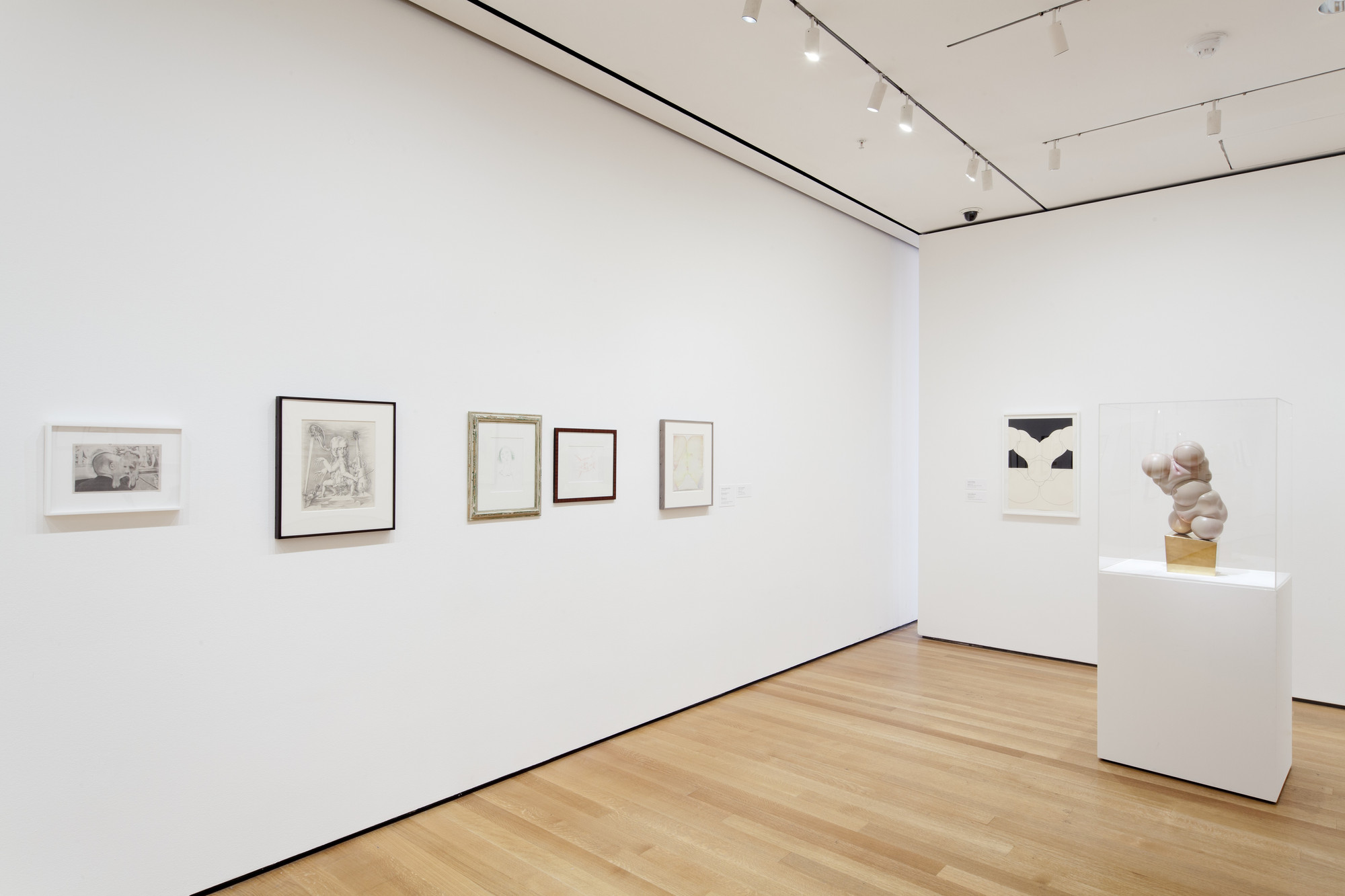 Installation view of the exhibition "Exquisite Corpses: Drawing and ...