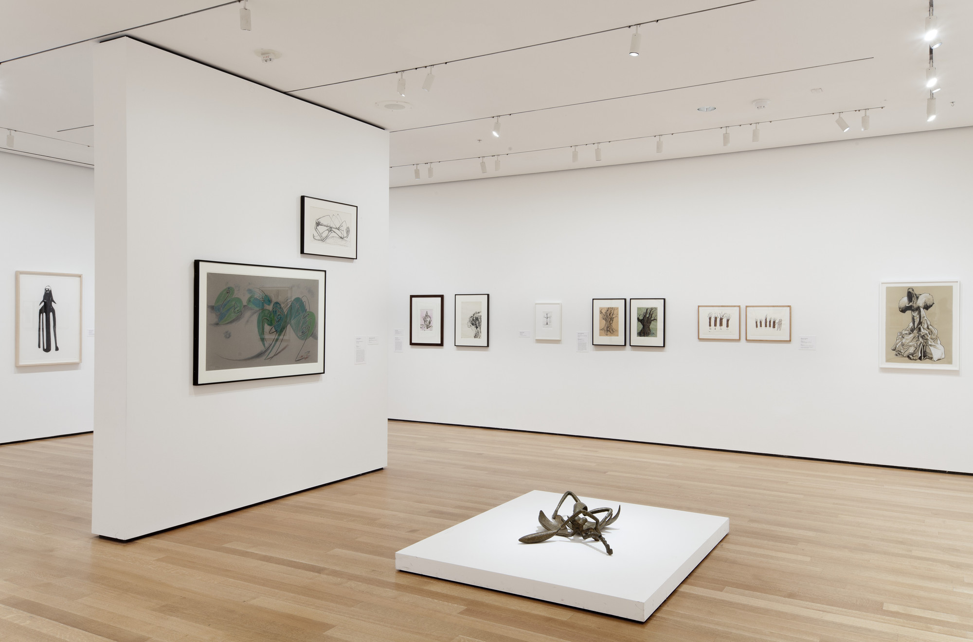 Installation view of the exhibition "Exquisite Corpses: Drawing and ...