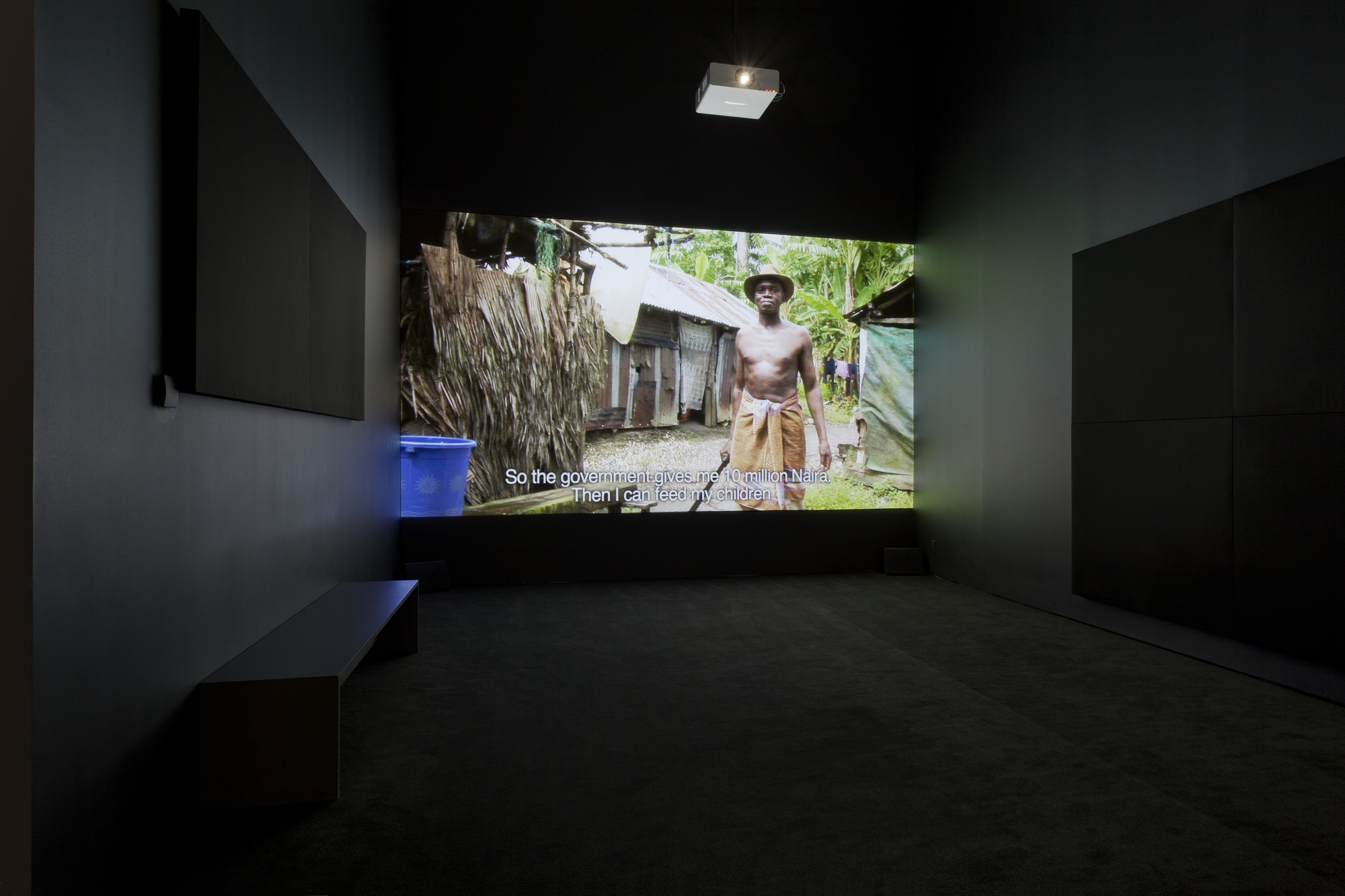 Installation view of the exhibition "Projects 97: Mark Boulos" | MoMA