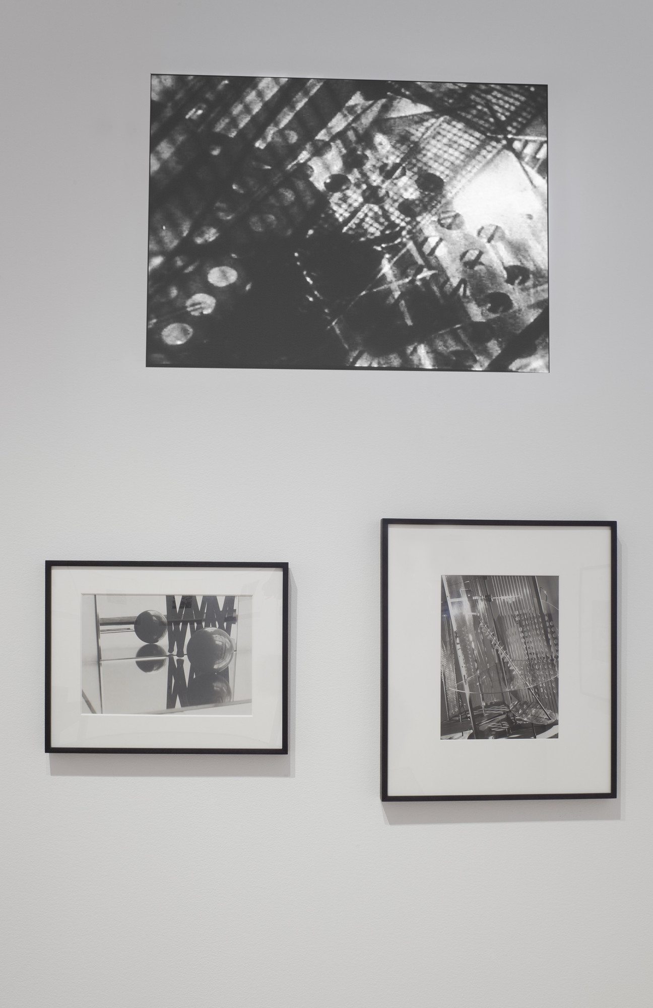 Installation view of the exhibition "The Shaping of New Visions ...