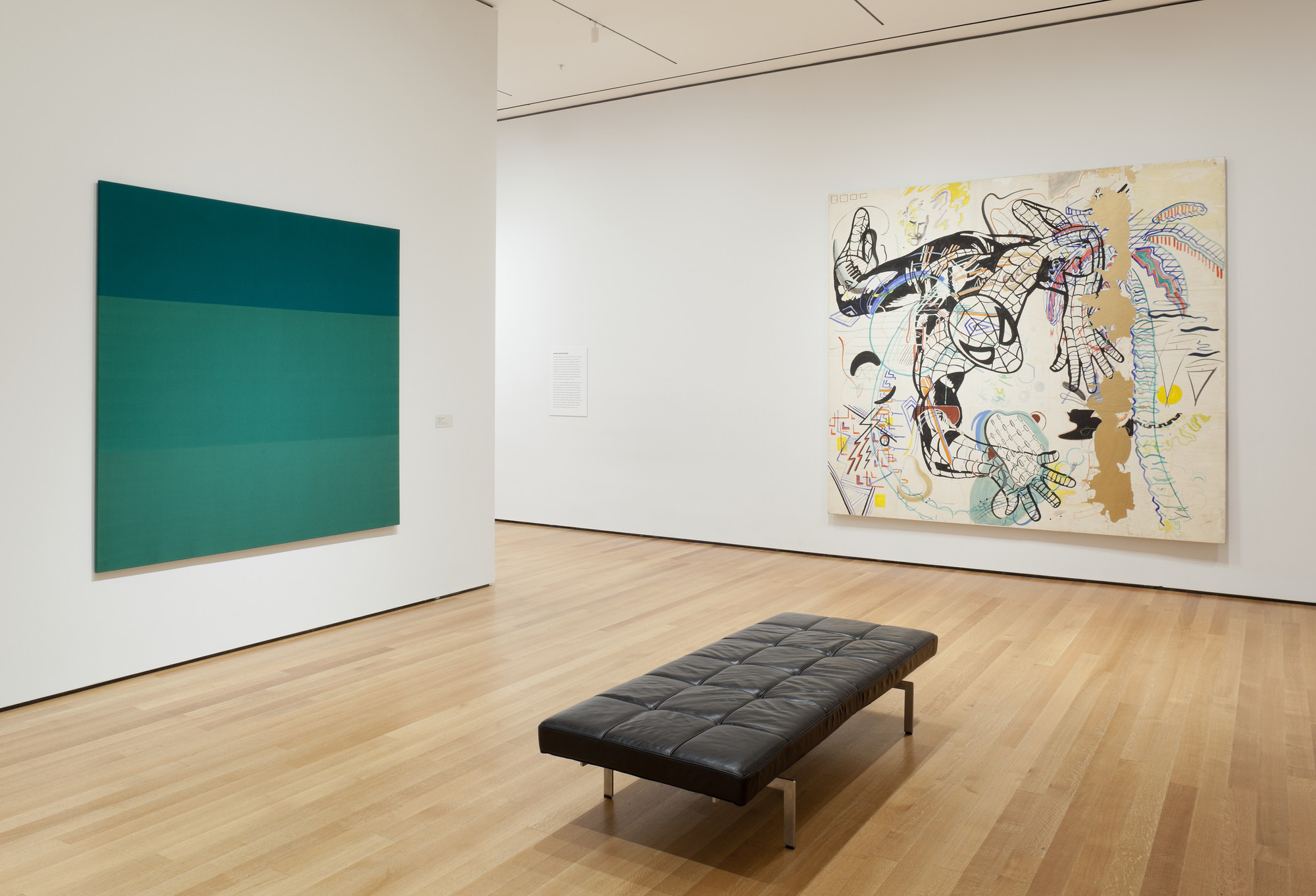 Installation view of the exhibition "Painting and Sculpture Changes ...