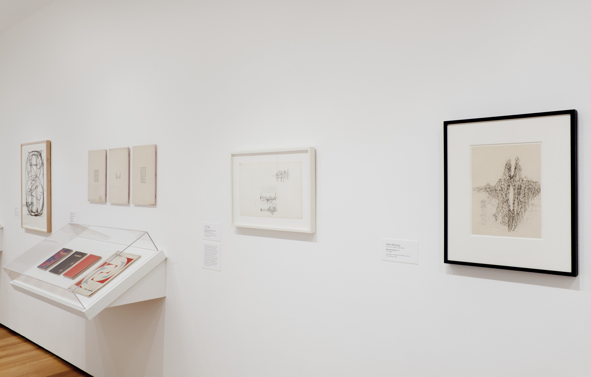 Installation view of the exhibition, "Ecstatic Alphabets/Heaps of ...