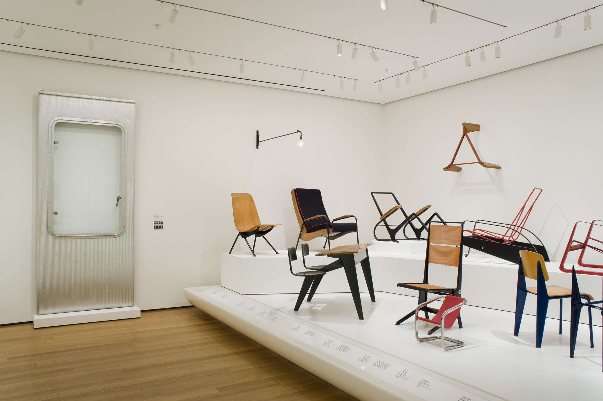 Installation view of the exhibition "Ateliers Jean Prouvé" | MoMA