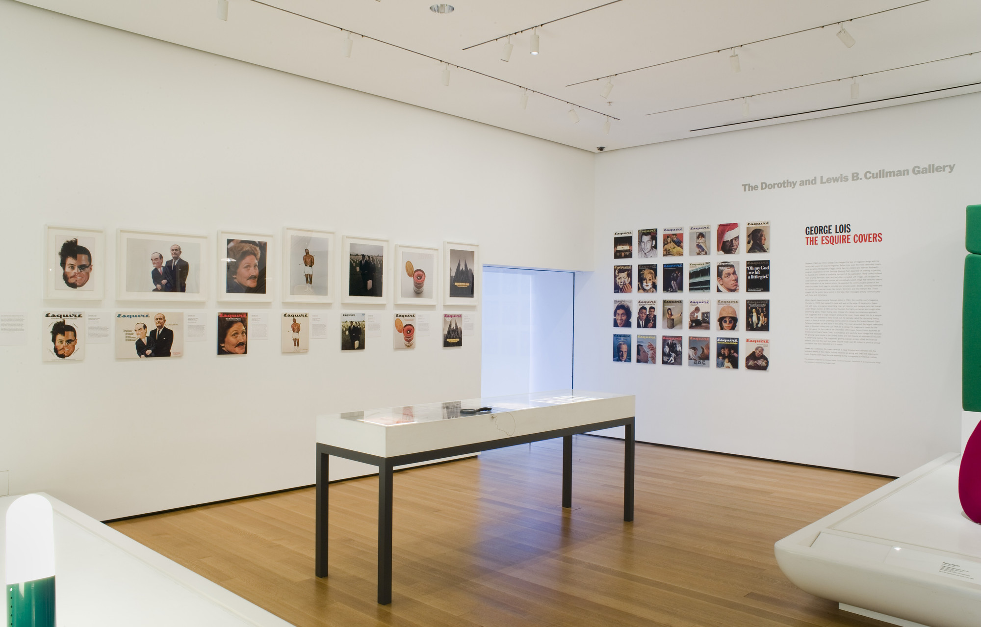 Installation view of the exhibition "George Lois: The 'Esquire' Covers ...