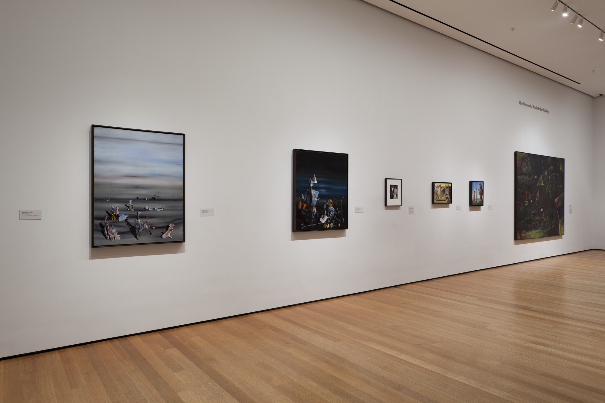 Installation view of the exhibition "Painting and Sculpture Changes ...
