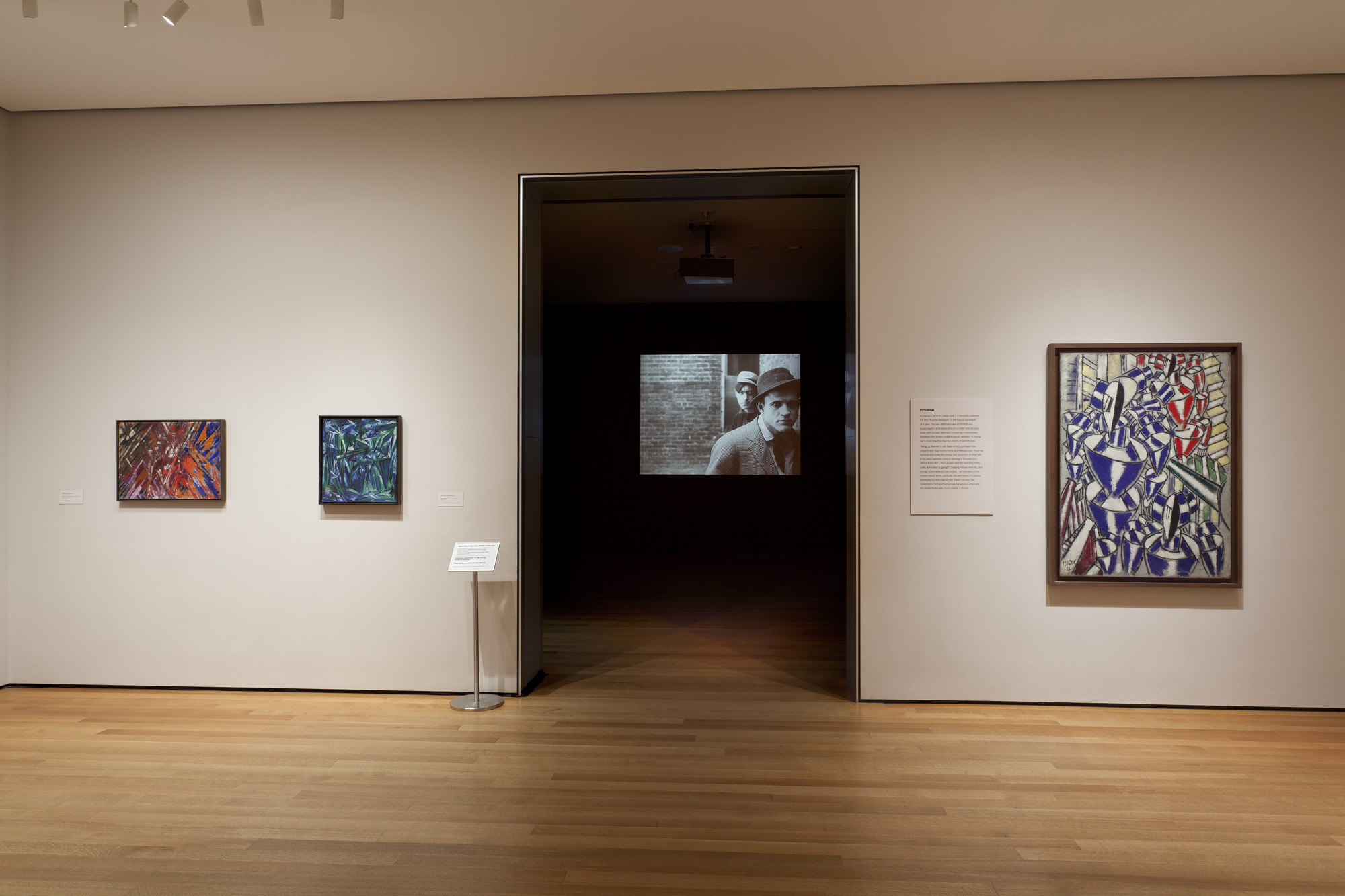 Installation view of the exhibition "Painting and Sculpture Changes ...