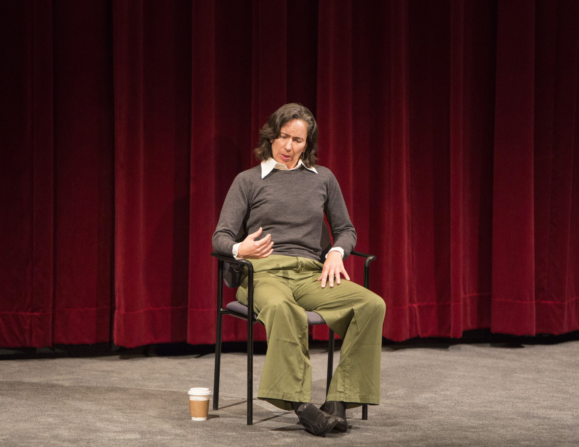 View of the performance, "Performing Histories: Live Artworks Examining ...