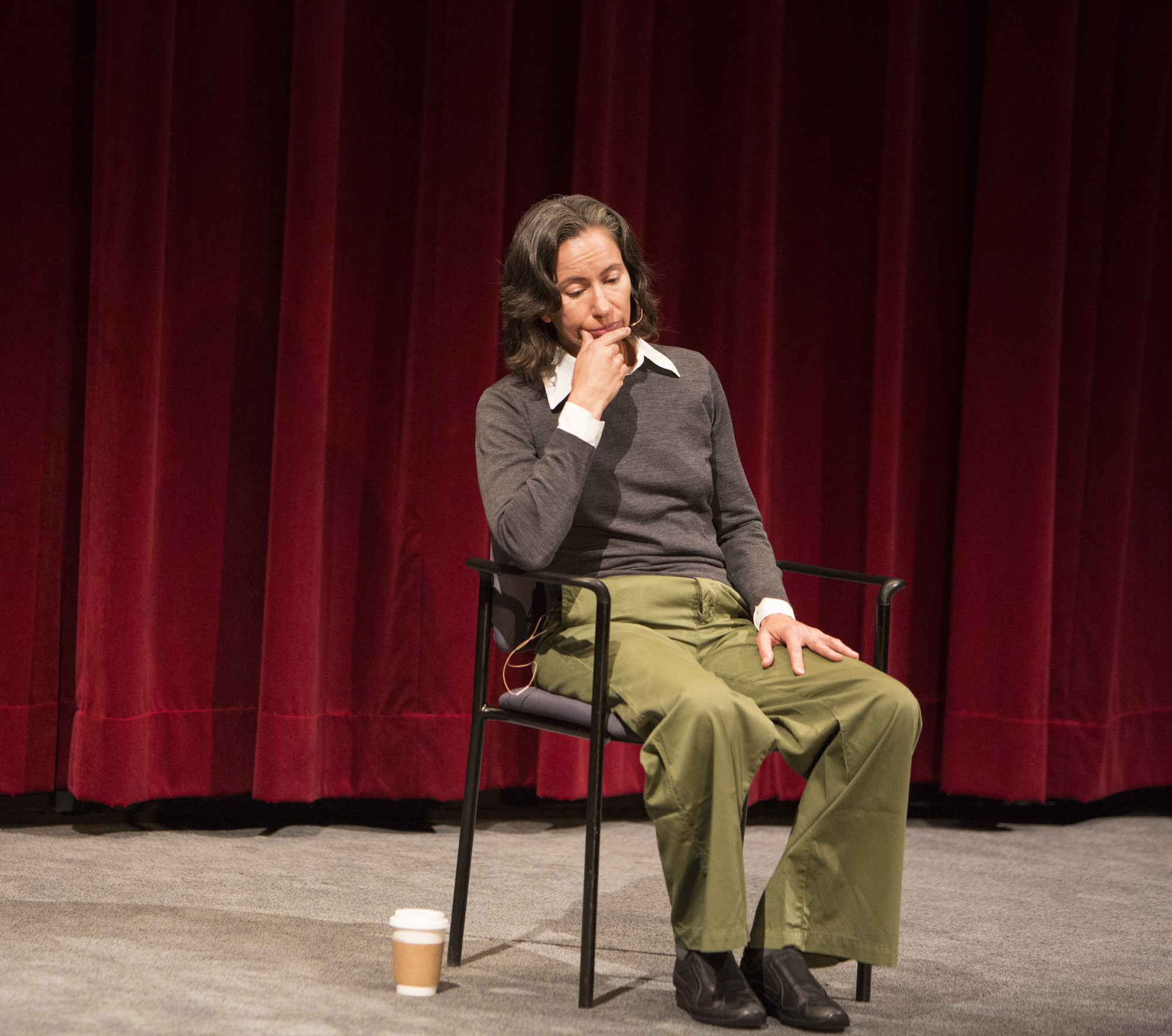 View of the performance, "Performing Histories: Live Artworks Examining ...