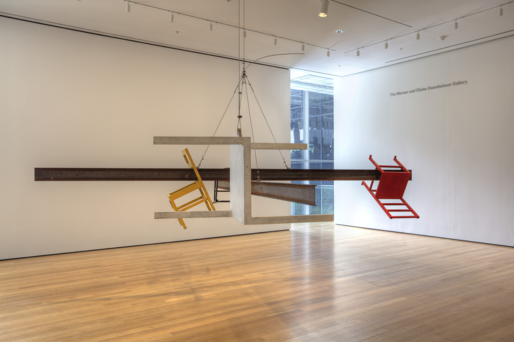 Installation view of the exhibition "Bruce Nauman: The 1980s" | MoMA