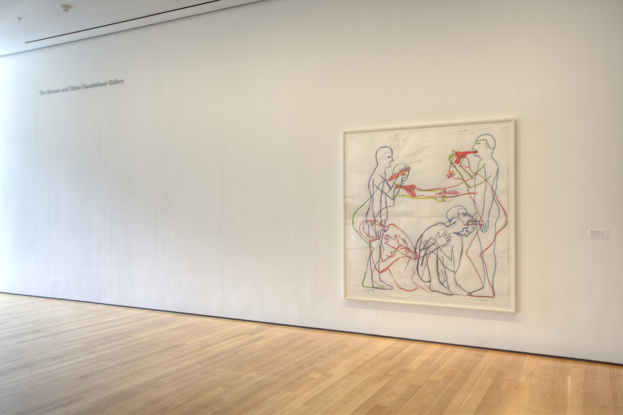 Installation view of the exhibition "Bruce Nauman: The 1980s" | MoMA