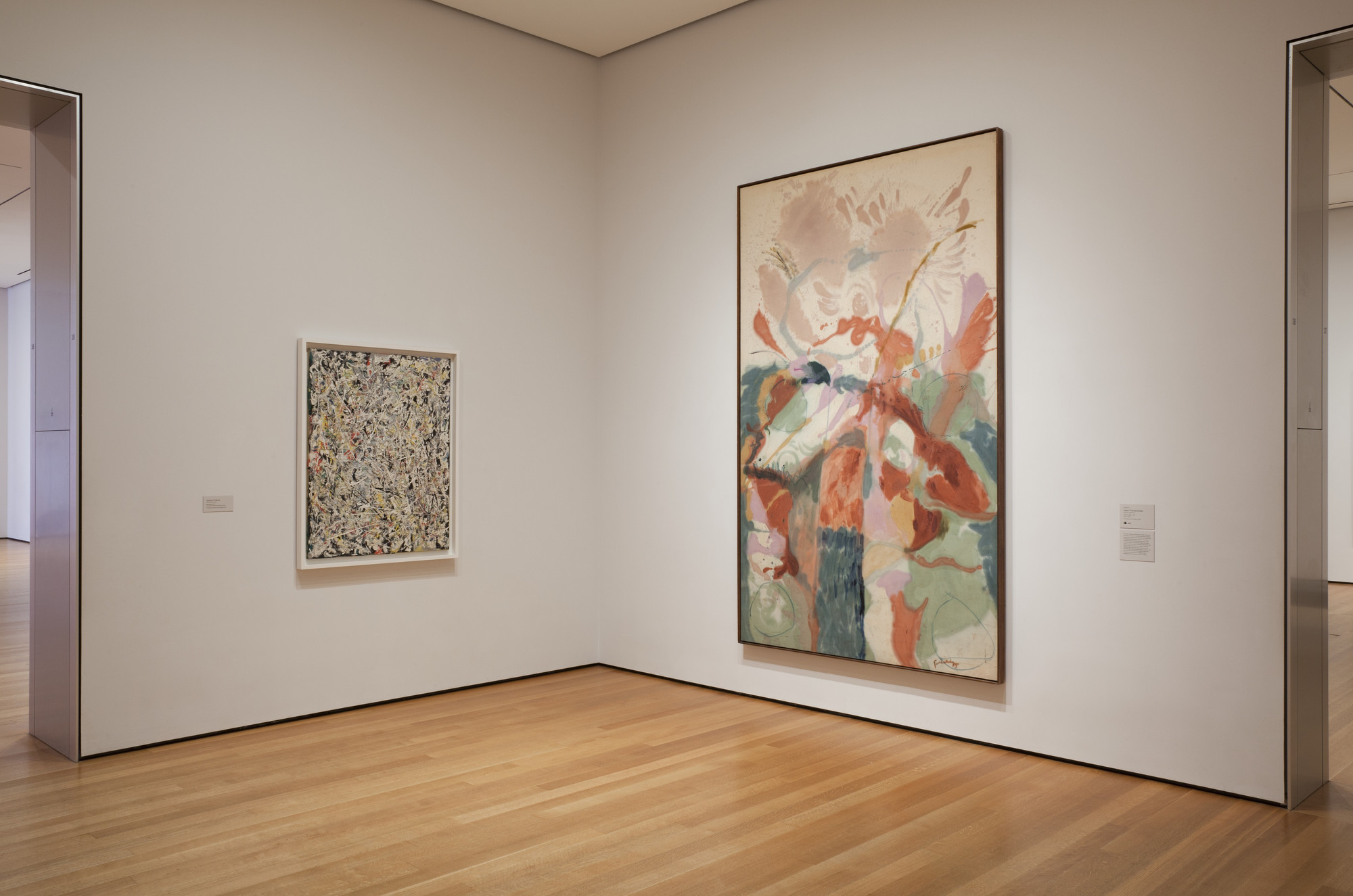 Installation view of the exhibition "Painting and Sculpture Changes ...