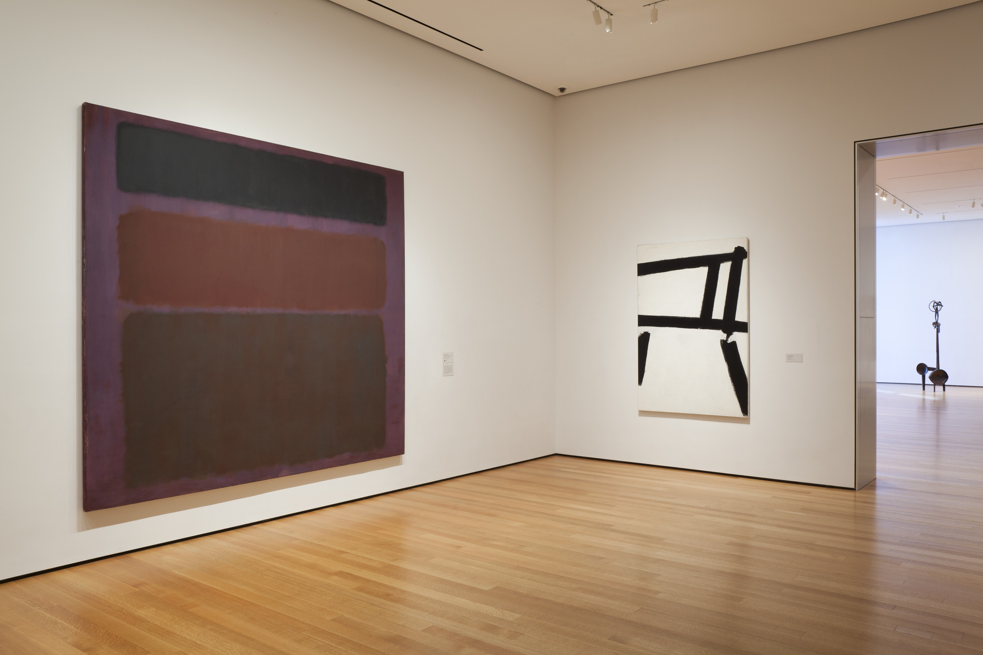Installation view of the exhibition "Painting and Sculpture Changes ...