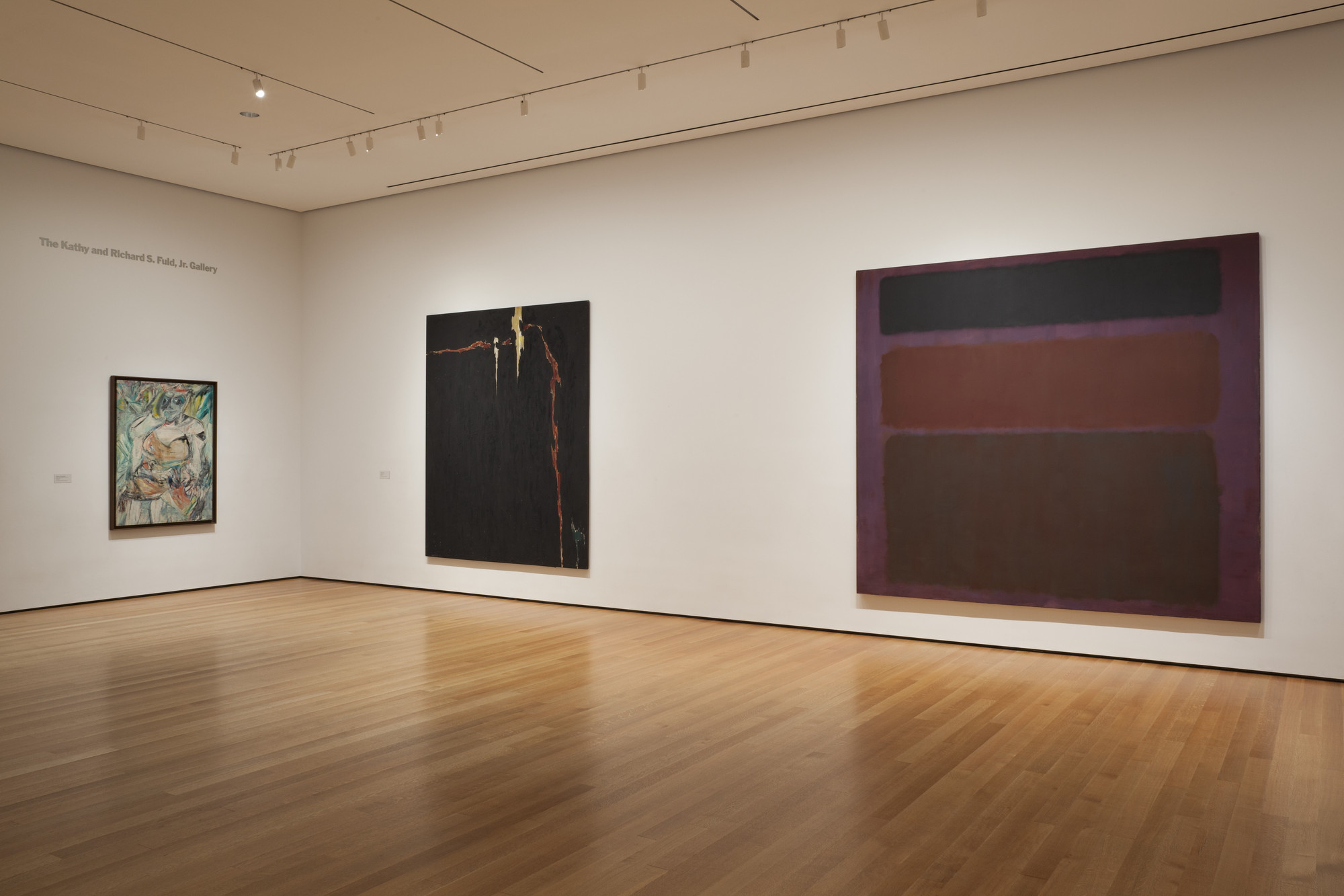 Installation view of the exhibition "Painting and Sculpture Changes ...