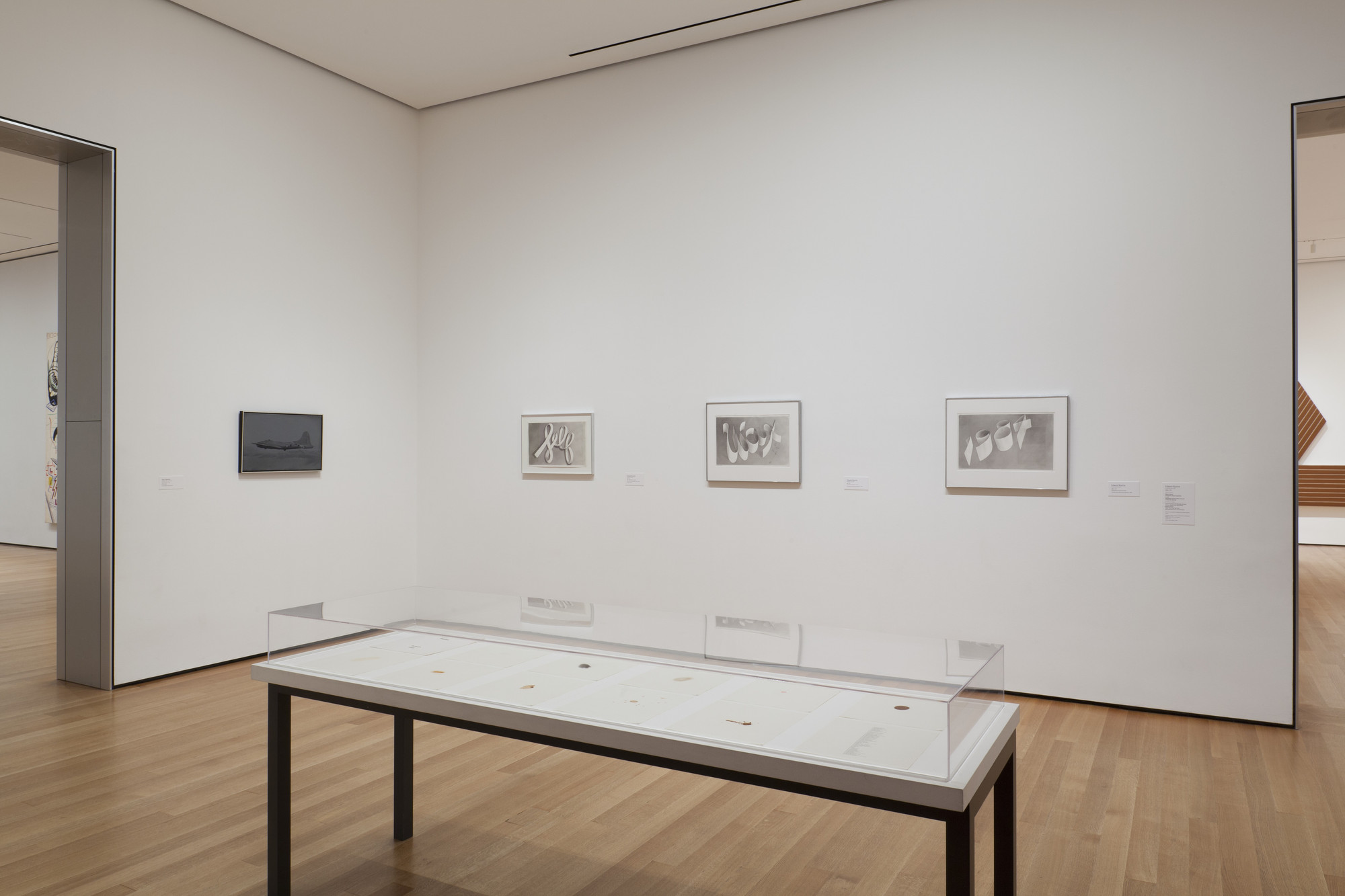 Installation view of the exhibition "Painting and Sculpture Changes ...