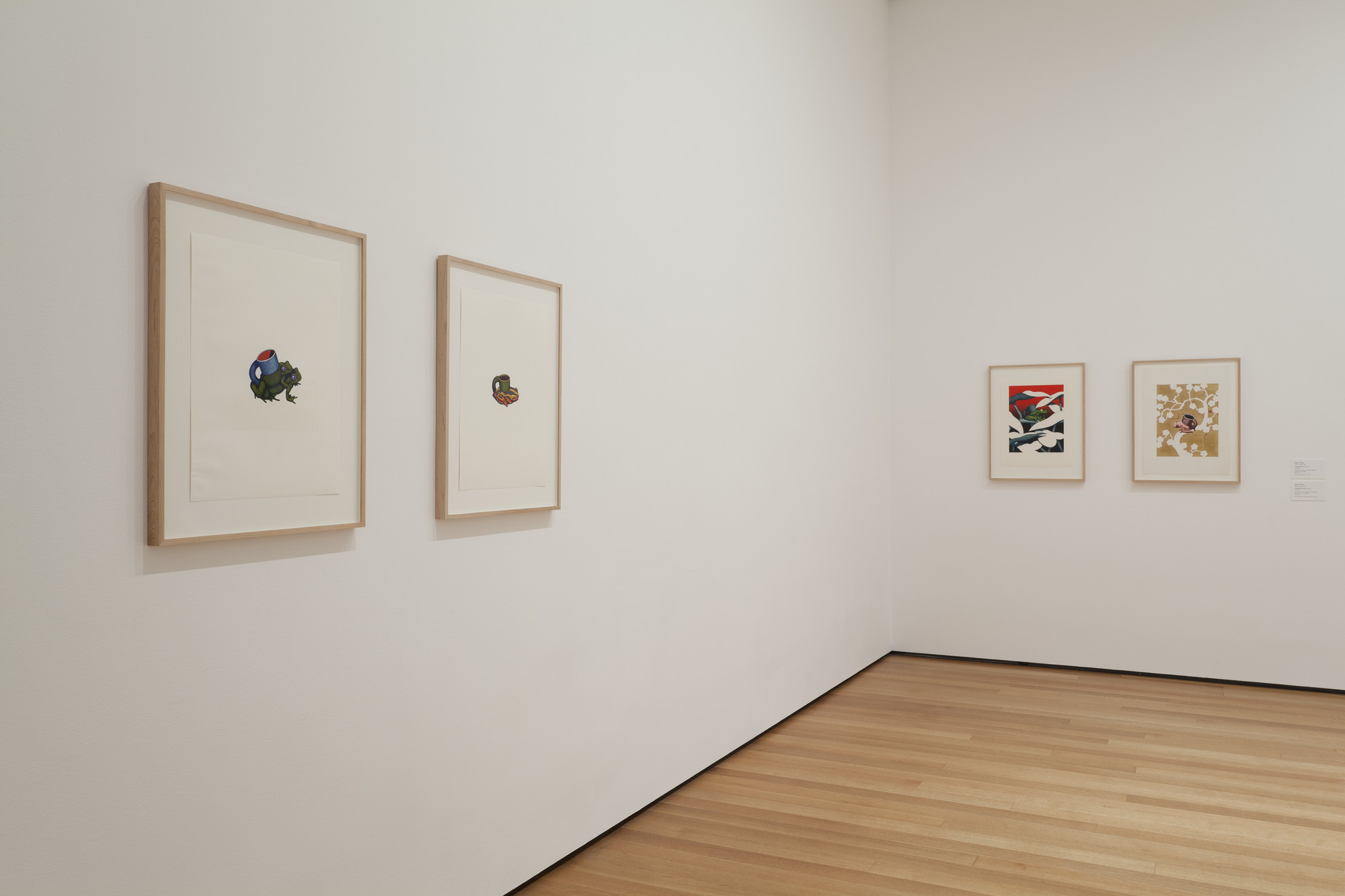 Installation view of the exhibition "Painting and Sculpture Changes ...
