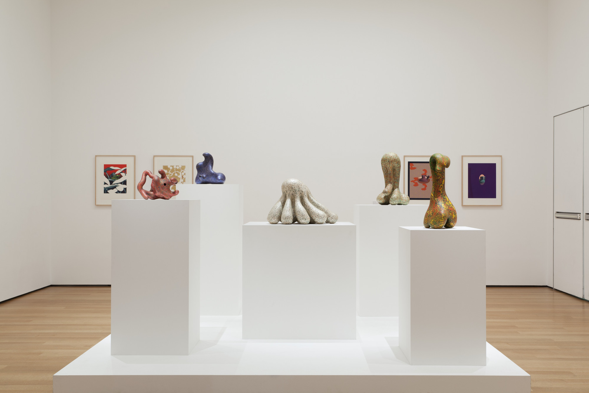 Installation view of the exhibition "Painting and Sculpture Changes ...