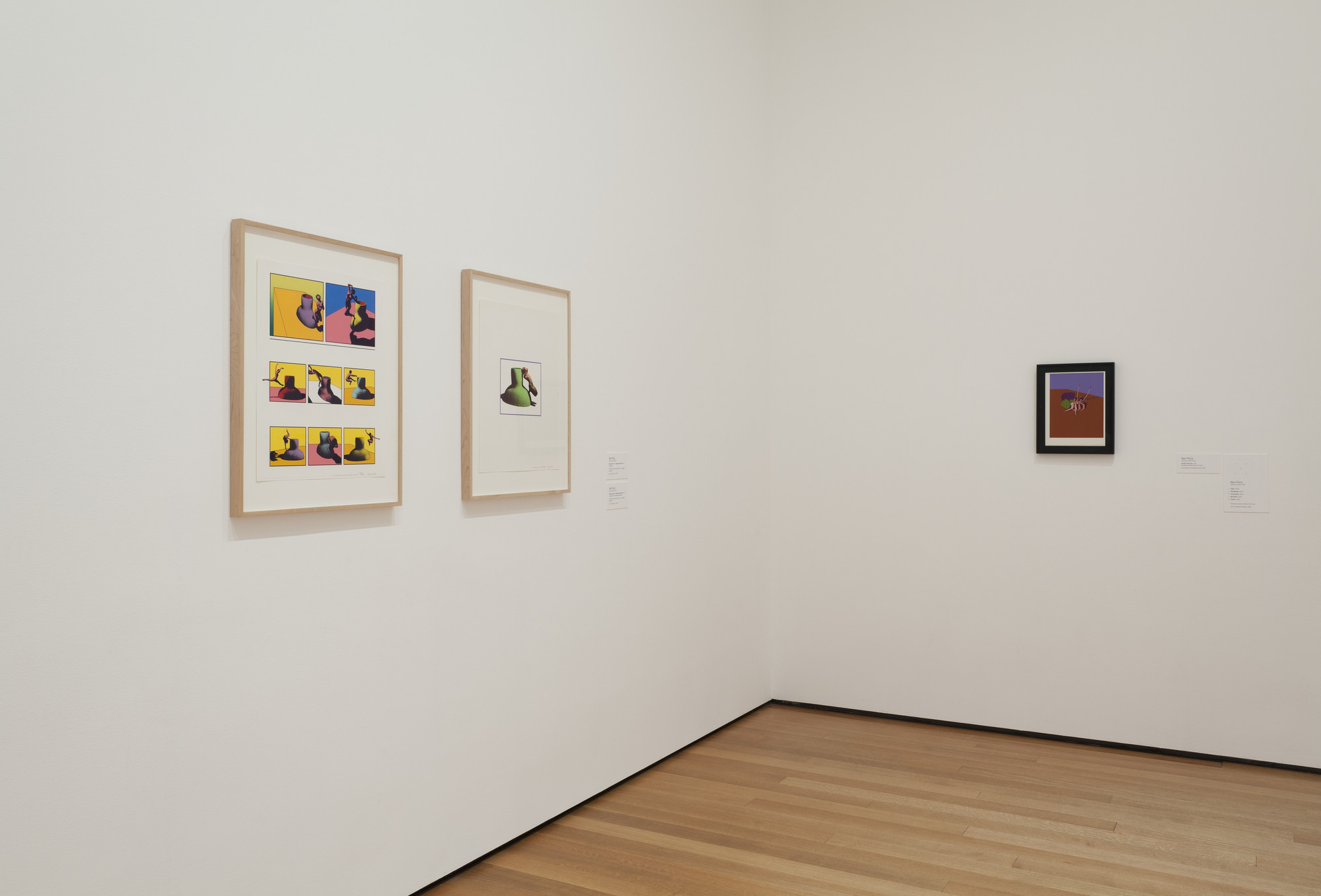 Installation view of the exhibition "Painting and Sculpture Changes ...