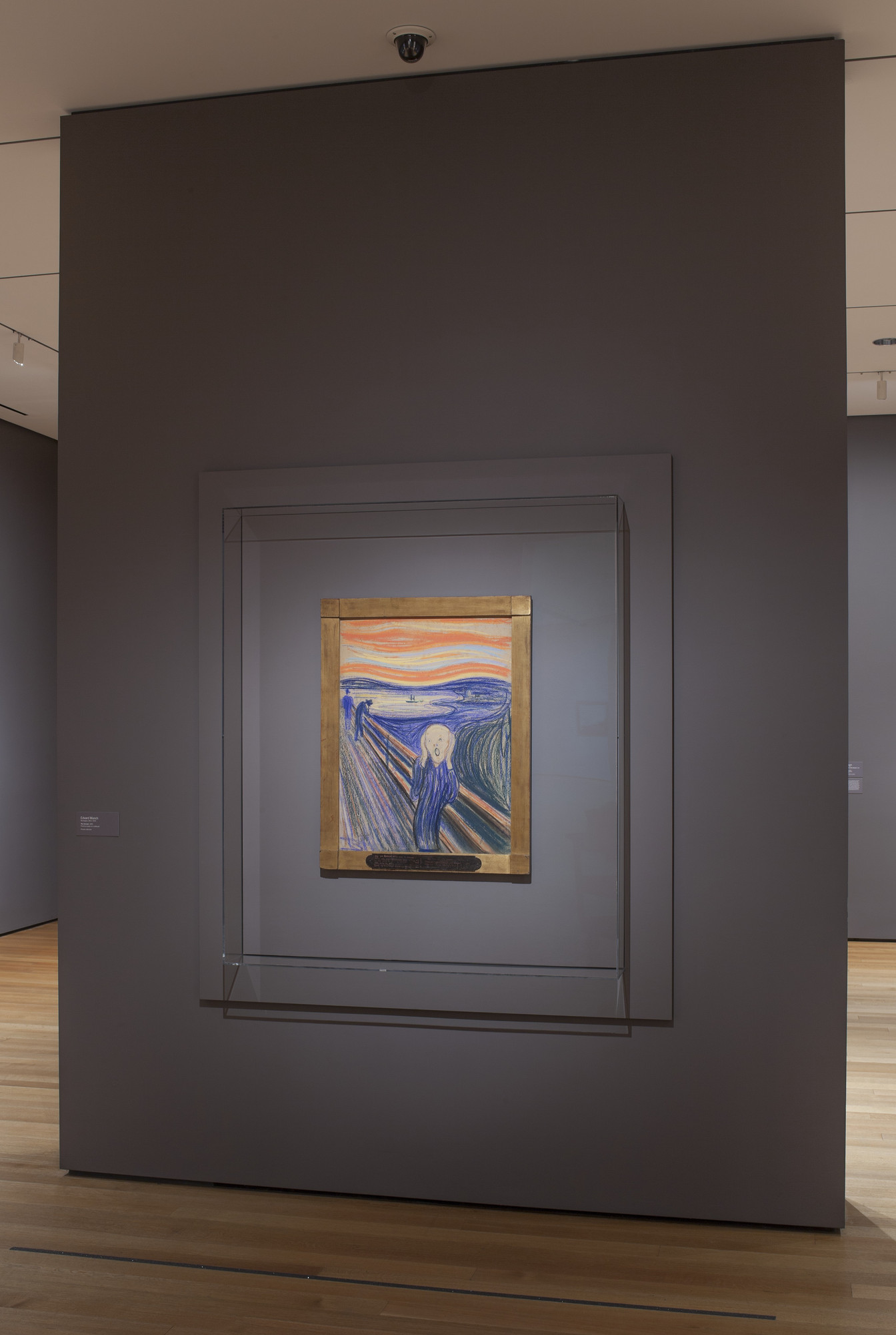 Installation view of the exhibition "Edvard Munch: The Scream" | MoMA