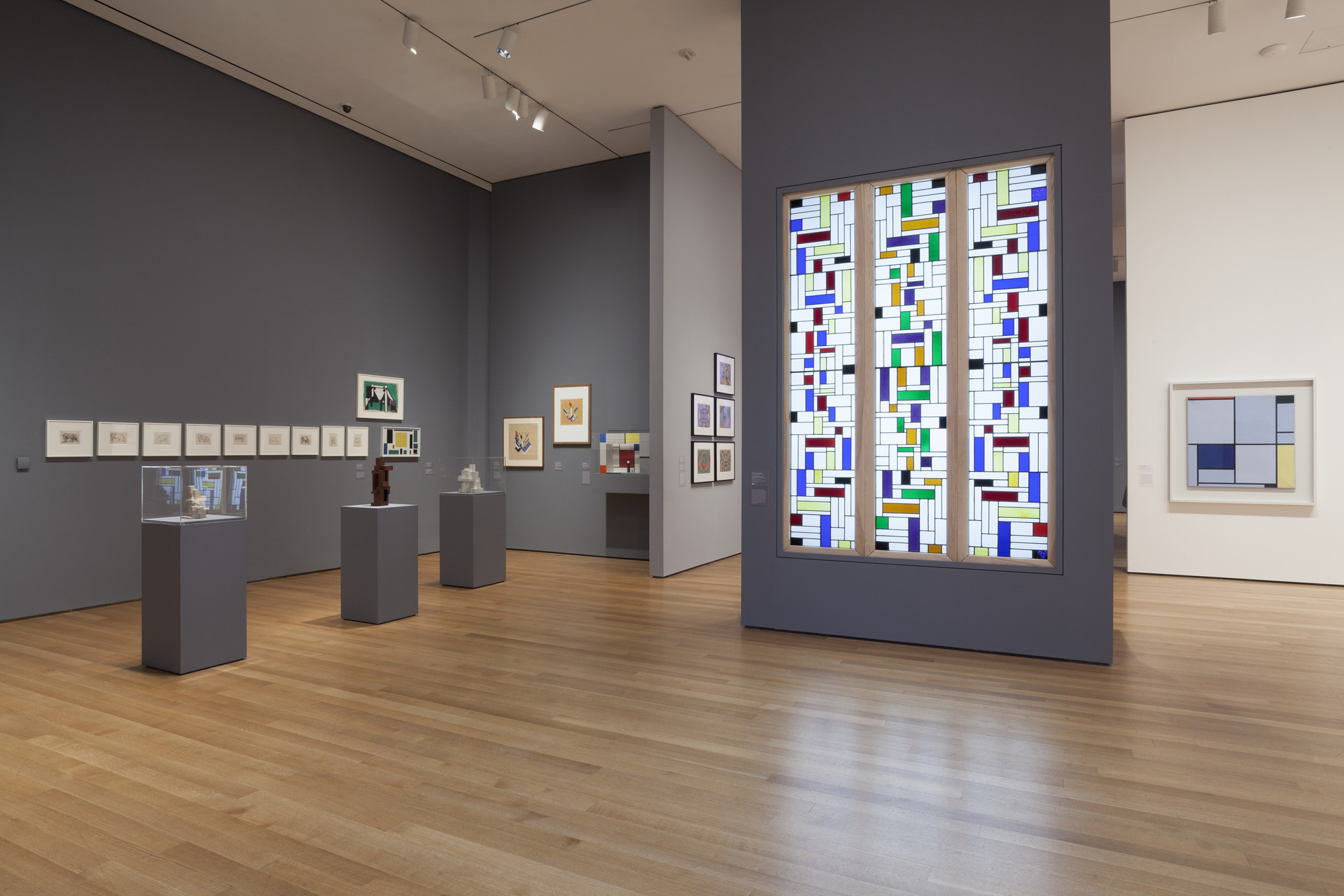 Installation view of the exhibition "Inventing Abstraction: 1910 - 1925 ...