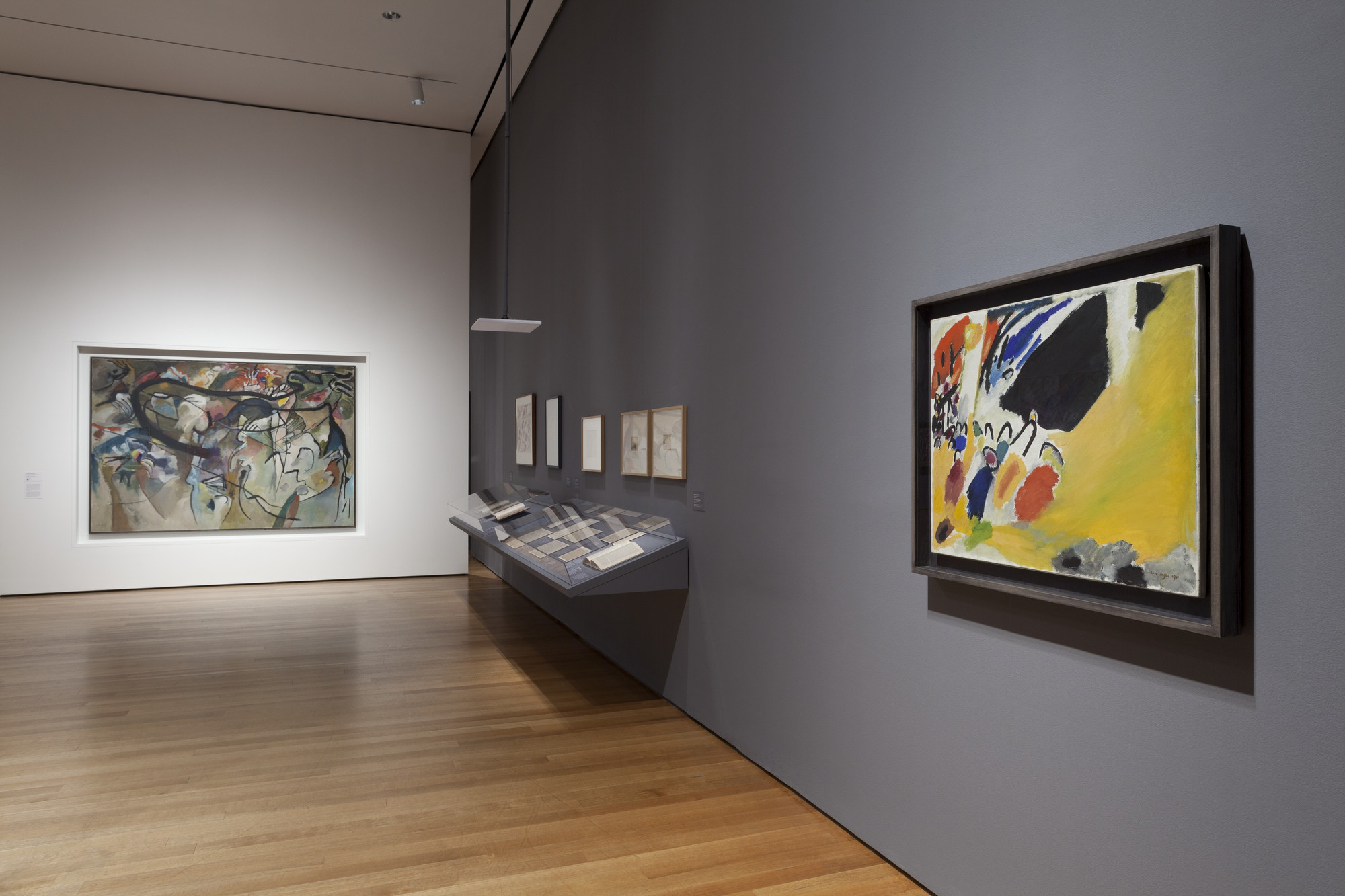 Installation view of the exhibition "Inventing Abstraction: 1910 - 1925 ...