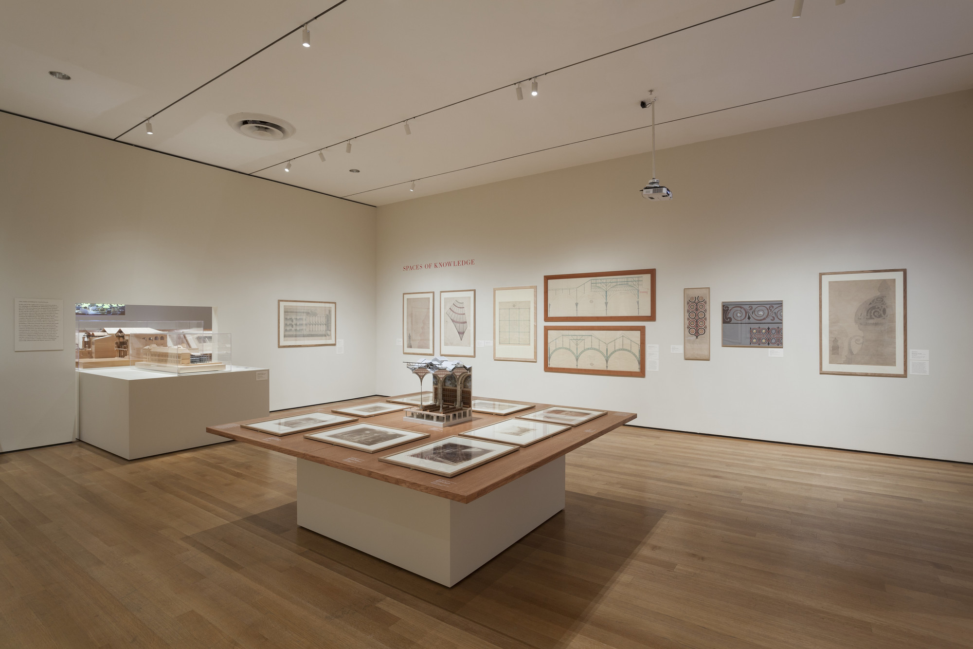 Installation view of the exhibition "Henri Labrouste: Structure Brought ...