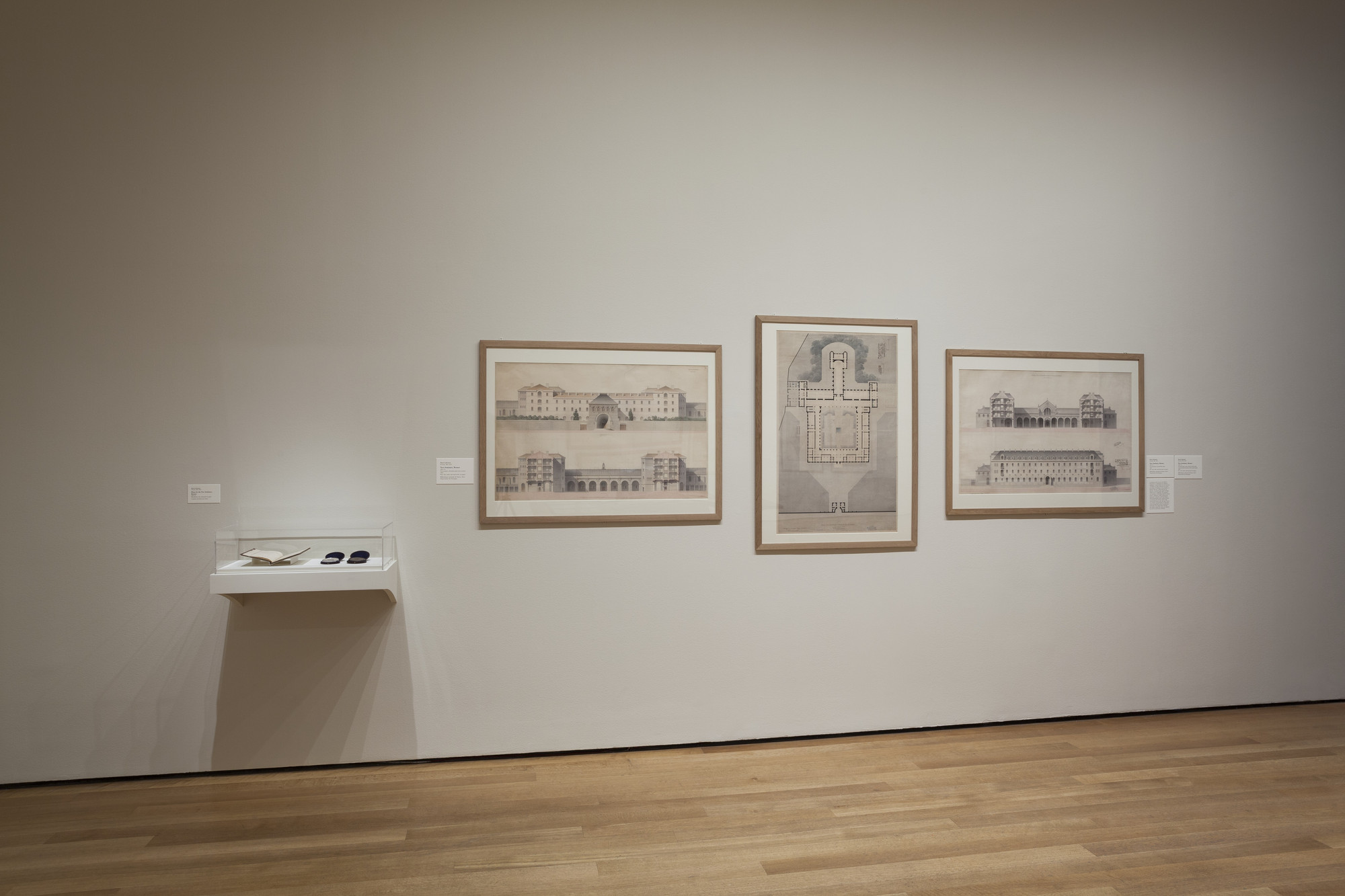 Installation view of the exhibition "Henri Labrouste: Structure Brought ...