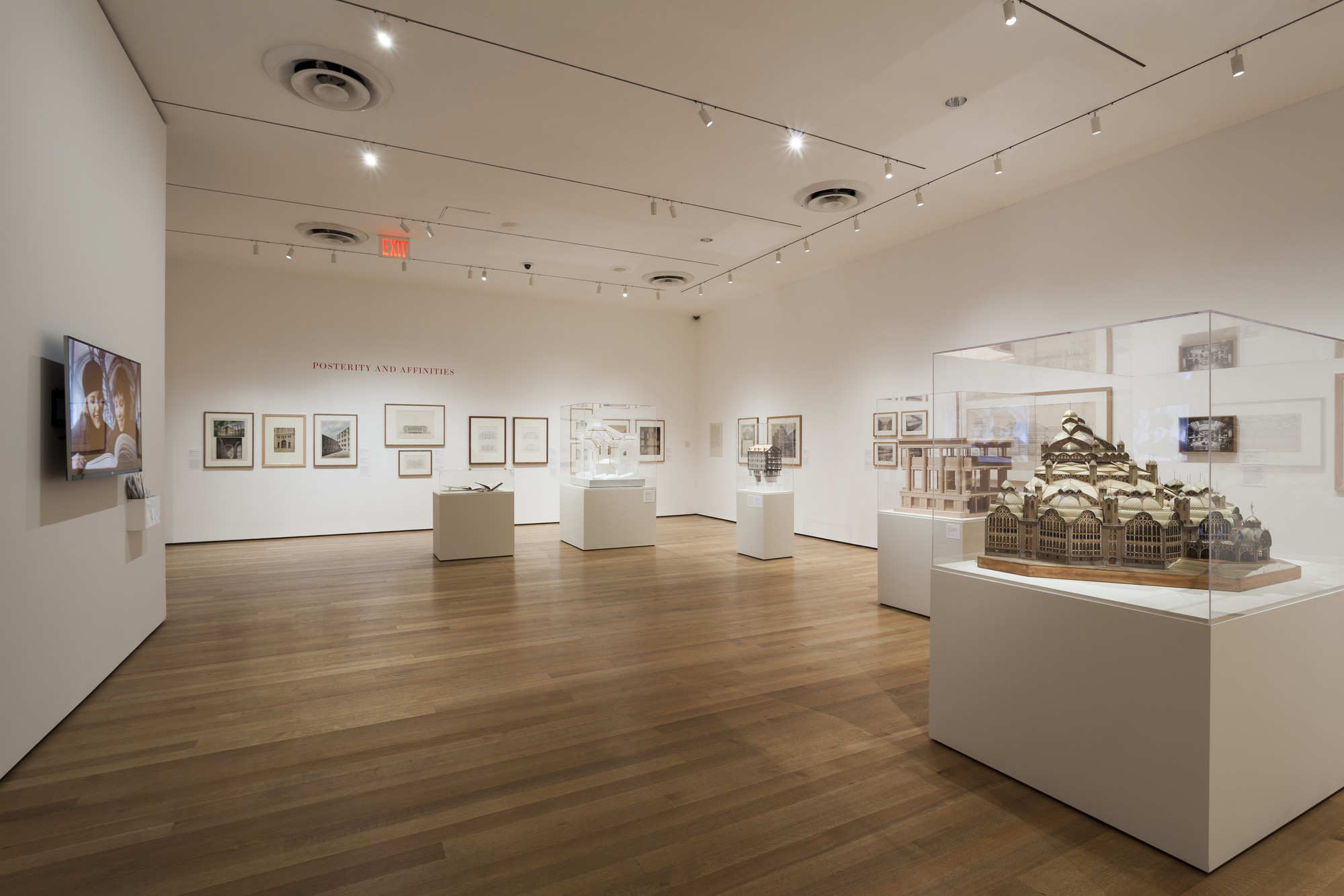 Installation view of the exhibition "Henri Labrouste: Structure Brought ...