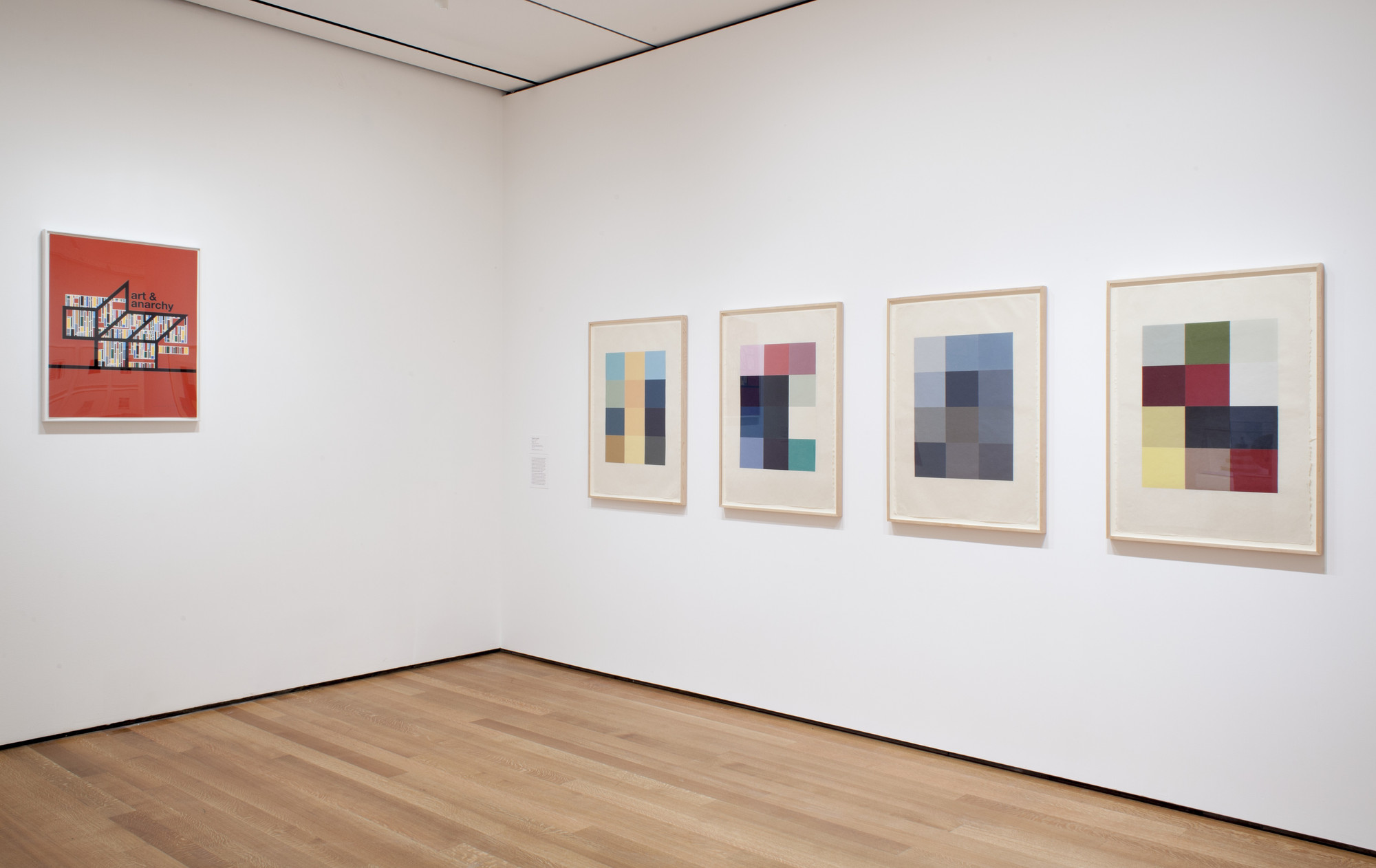 Installation view of the exhibition "Abstract Generation: Now in Print ...