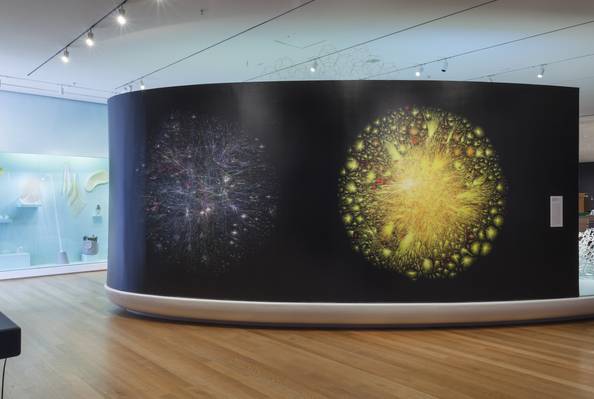 Barrett Lyon, The Opte Project. Mapping the Internet. 2003 | MoMA